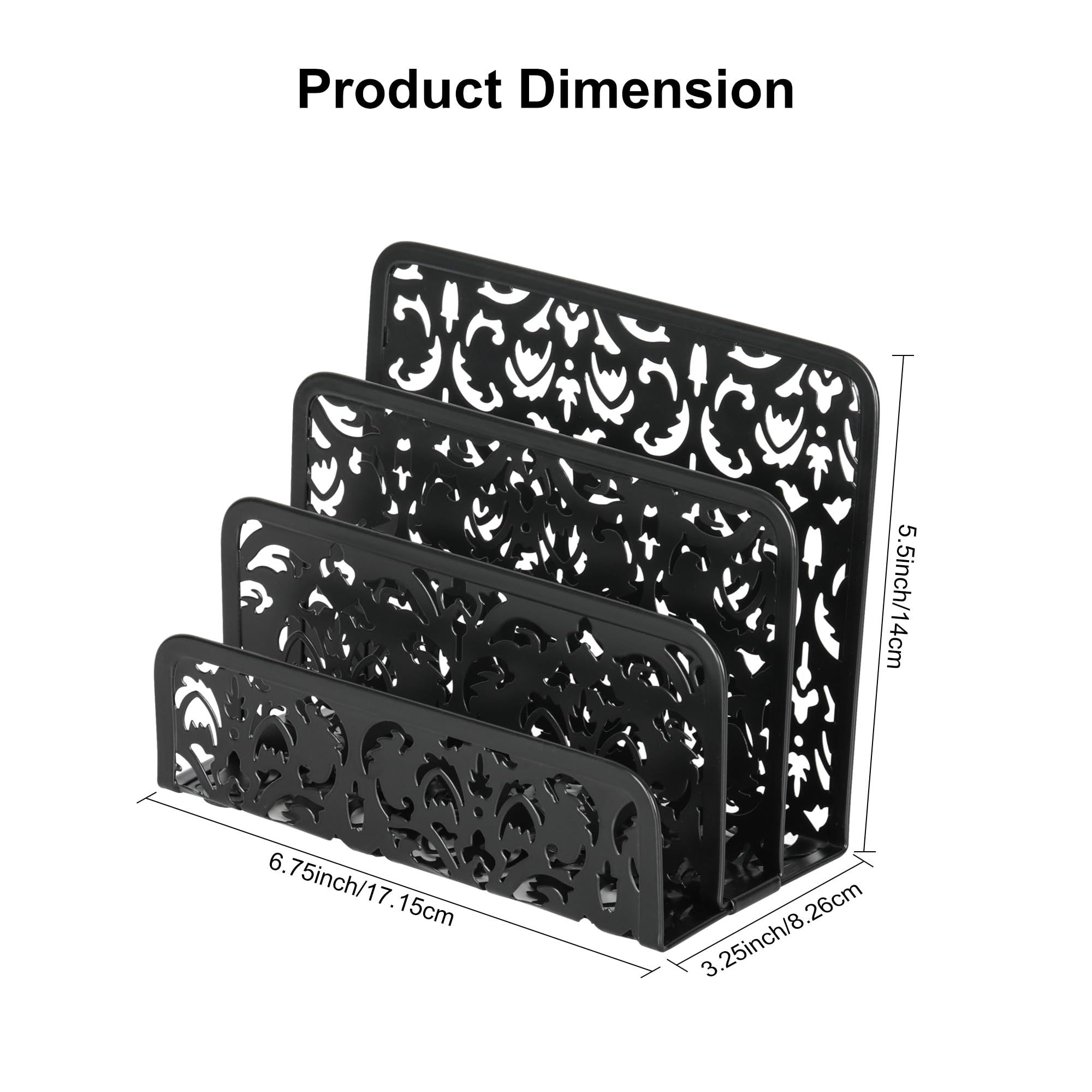 Snapklik.com : EasyPAG Mail Organizer Countertop 2pc Desk Mail Sorter ...