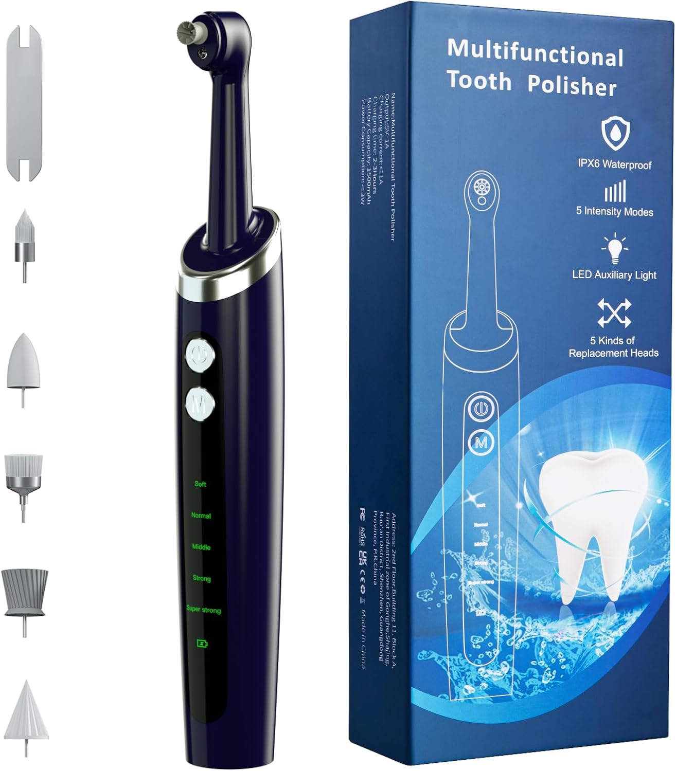 Amazon.com: Hitoth Tooth Polisher Electric Professional with USB ...