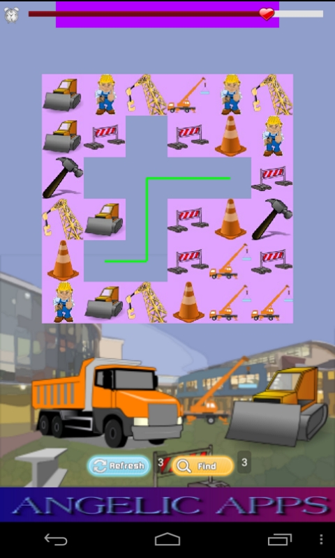 Aplicación Construction Match Game For Toddlers en Amazon Appstore