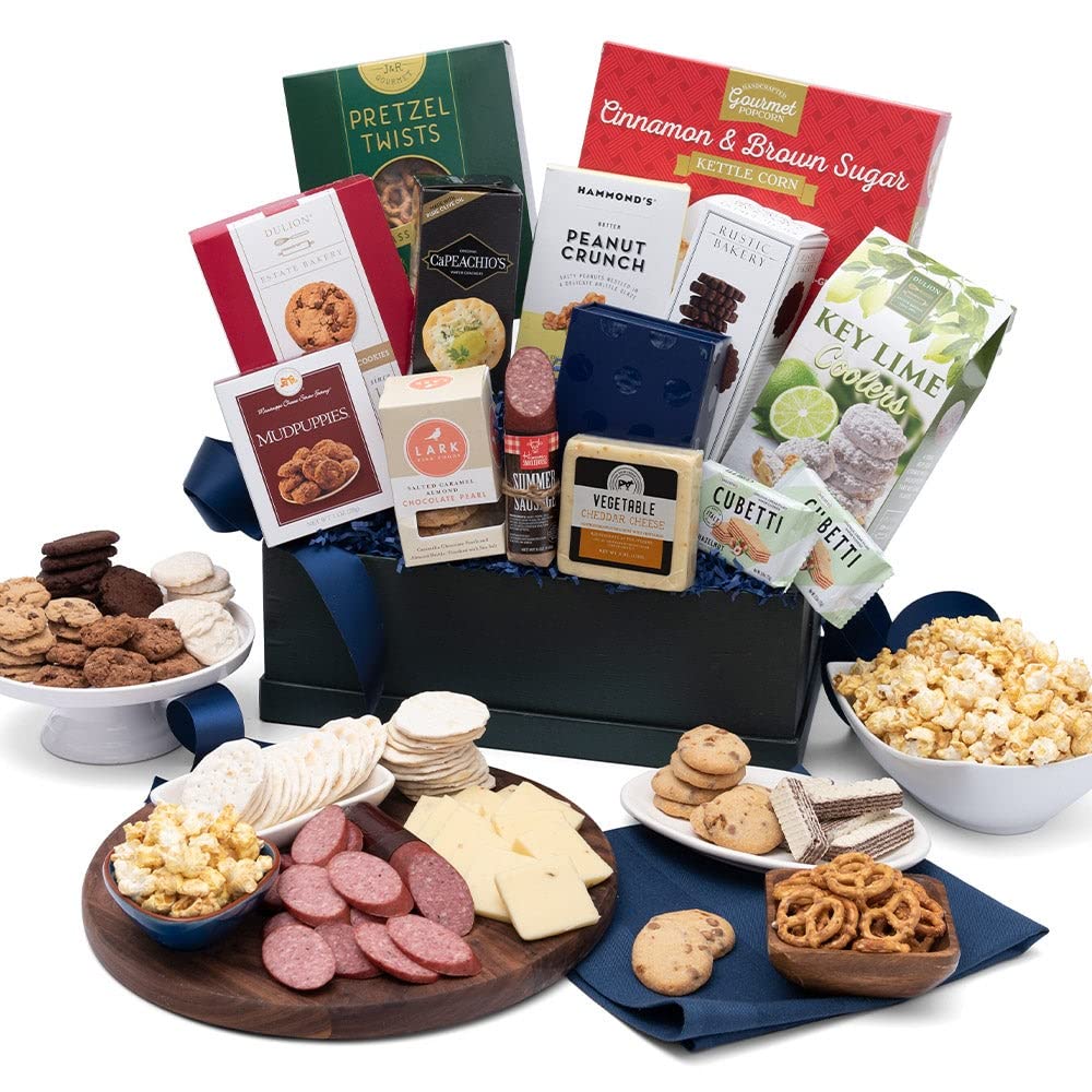 Amazon.com : Snack Gift Basket Premium : Gourmet Snacks And Hors ...