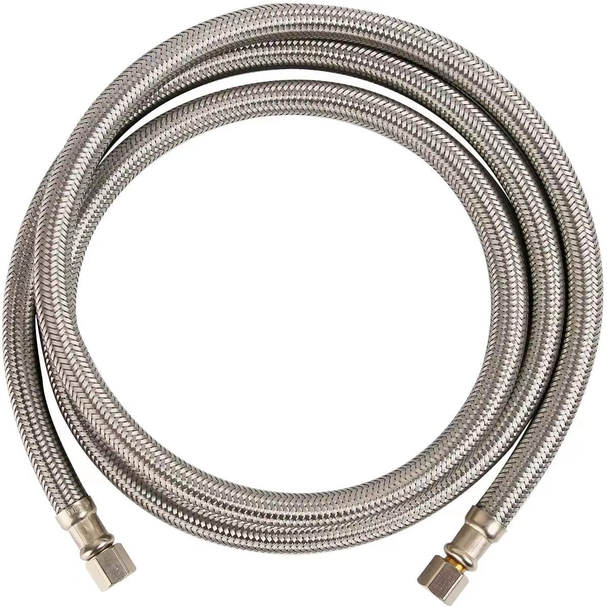Amazon.com: Eastman 5 Feet Flexible Ice Maker Connector, 1/4 Inch x 1/4 ...