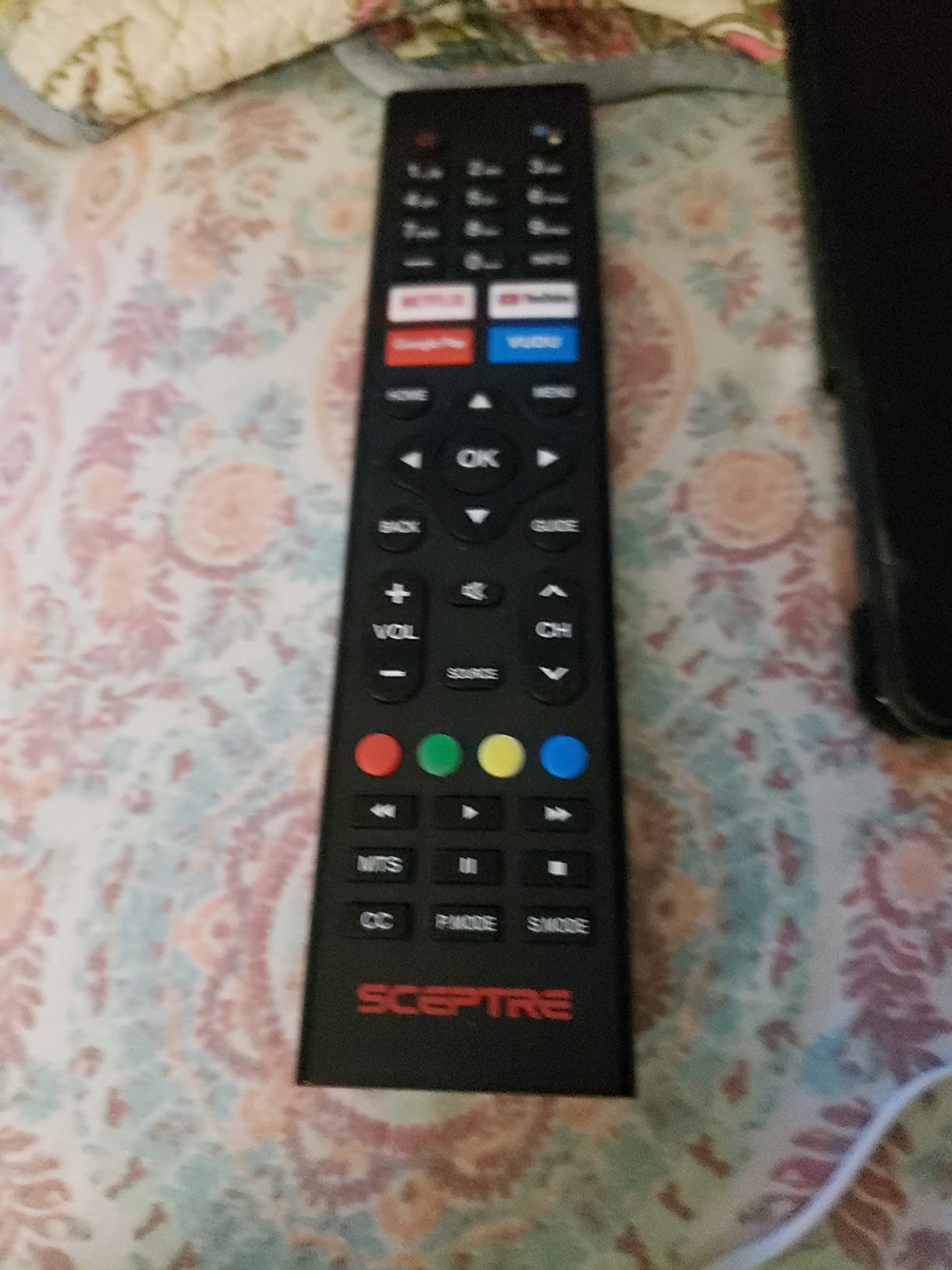 Amazon.com: Remote Control Compatible with Sceptre Smart Android TV ...