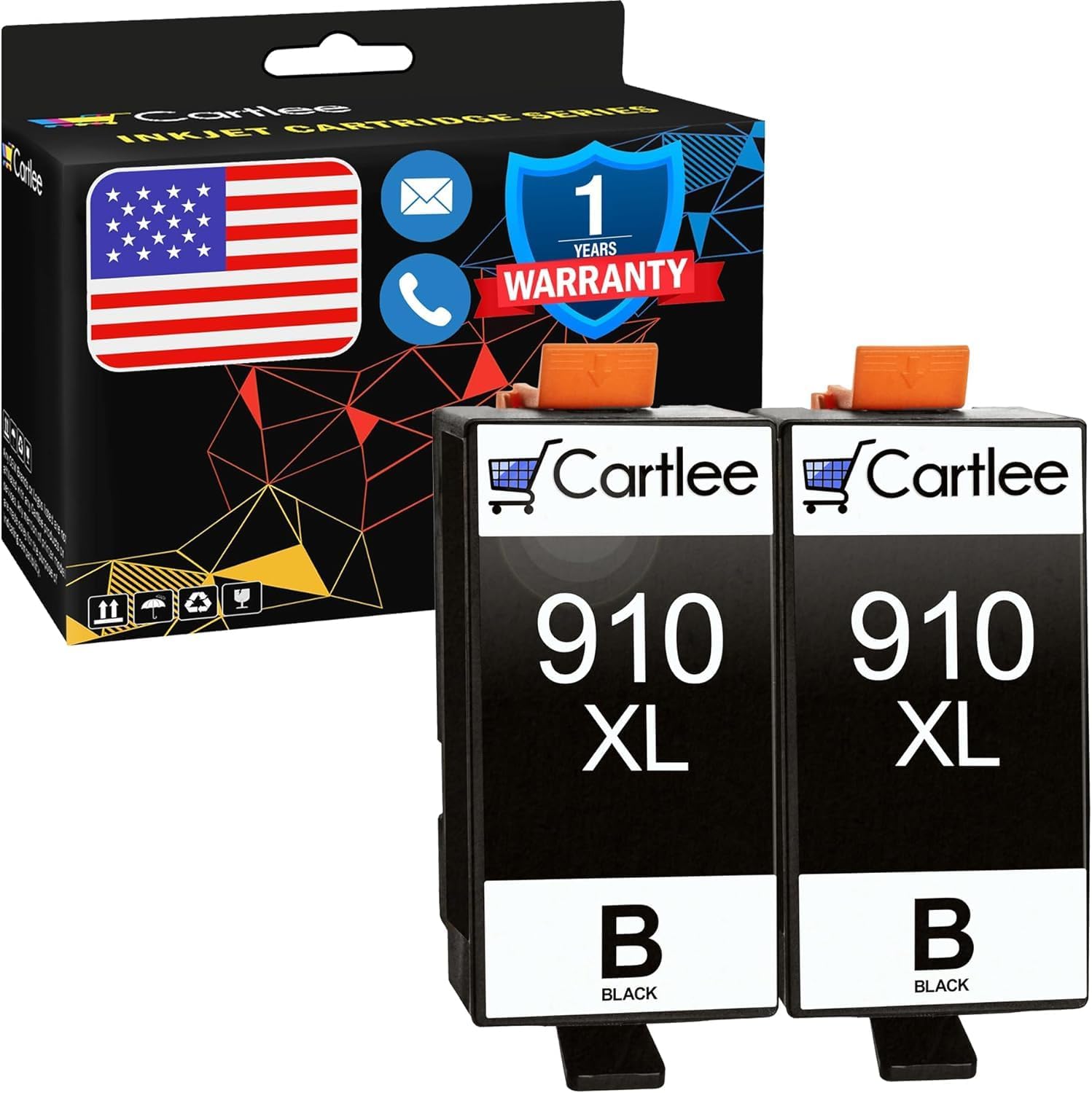 Amazon.com: Cartlee Compatible Ink Cartridges Replacement for HP 910 XL ...