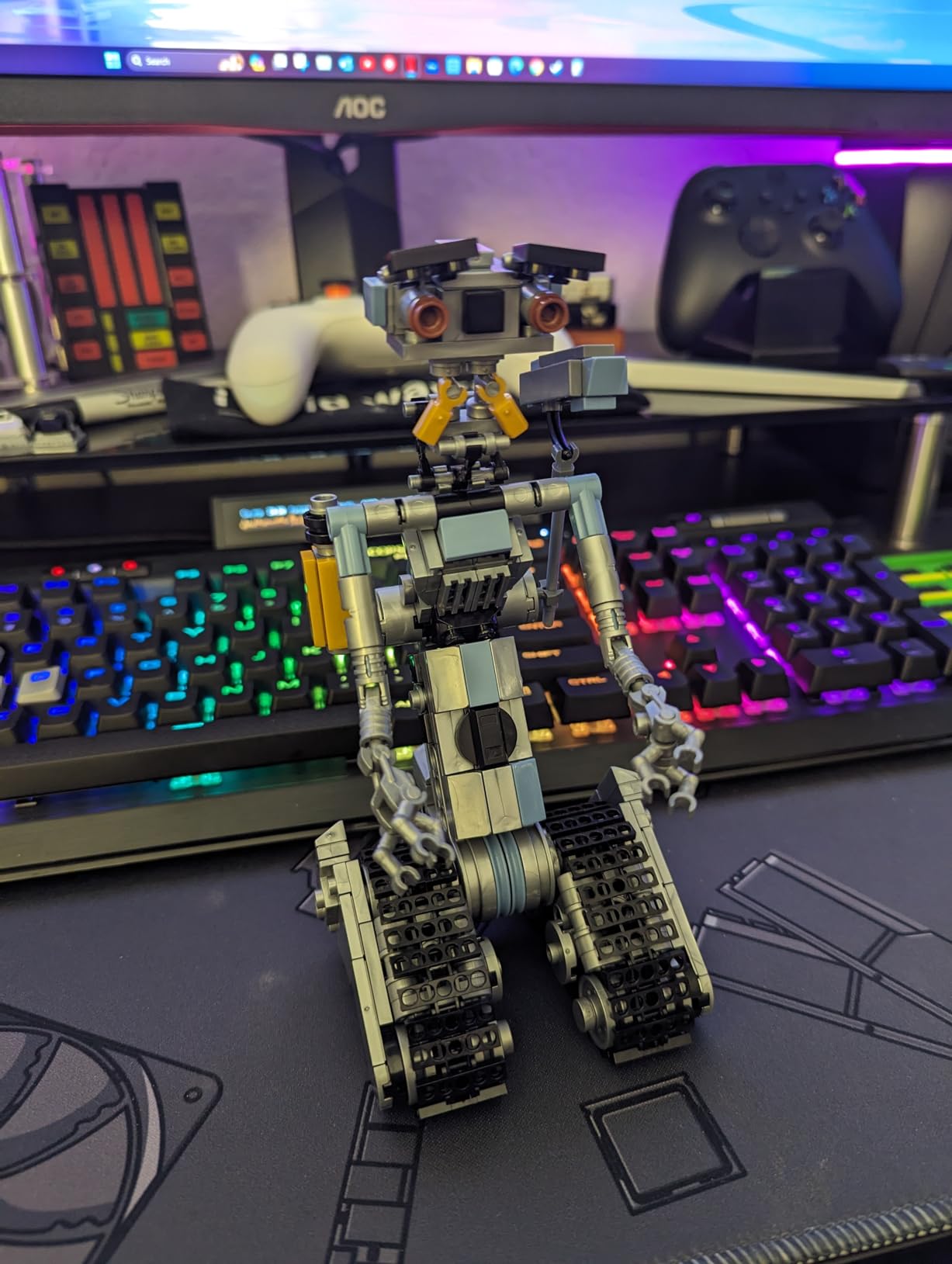 $4/mo - Finance 370 Pieces Johnny 5 Robot Building Set, Short Open ...