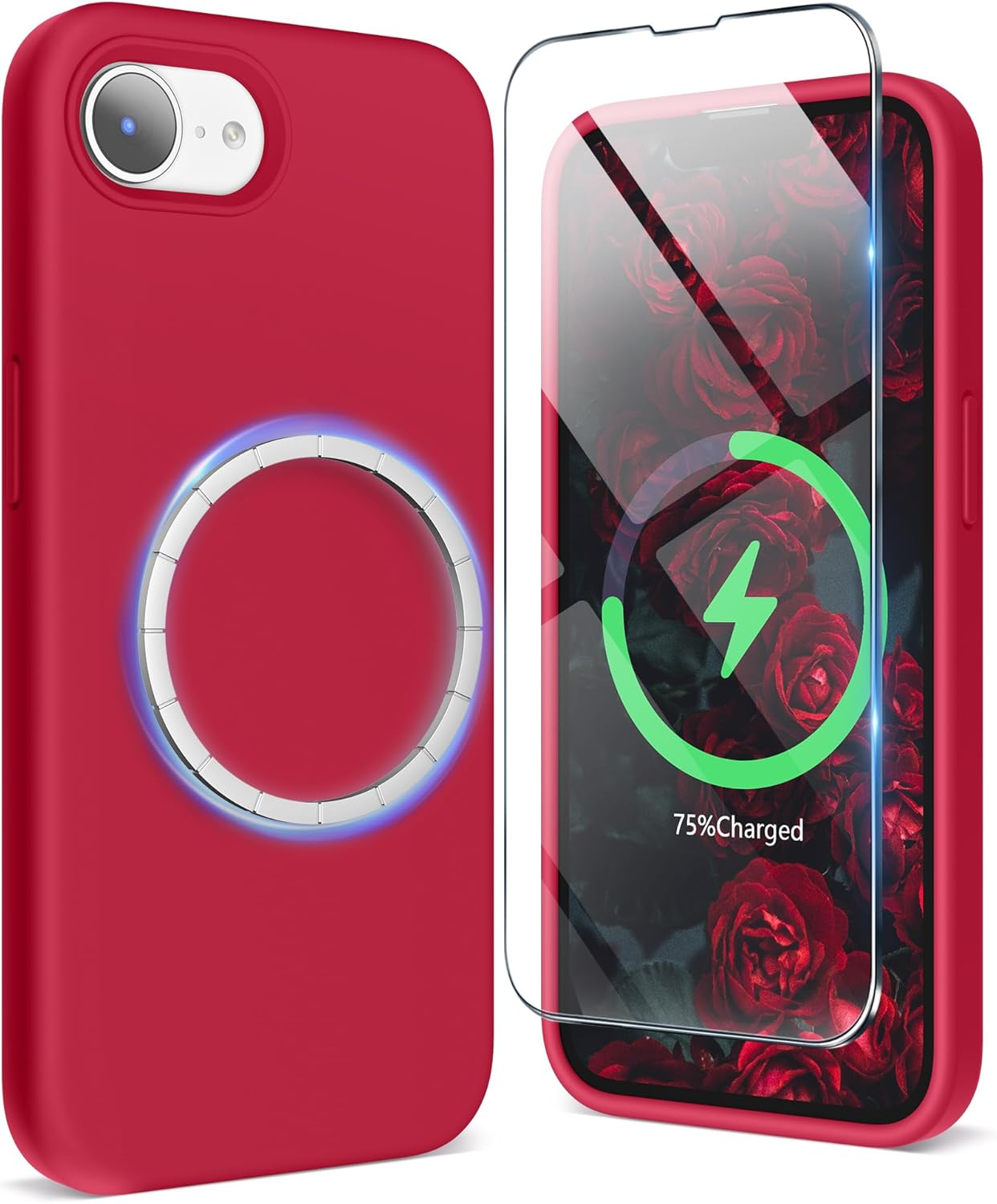 Amazon.com: SURPHY for iPhone 16e Case Compatible with MagSafe (2025, 6 ...