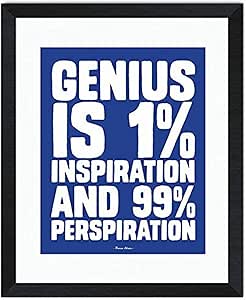 Amazon.com: Successories, 16"x20"-Black Wood with Mat Framed Print ...