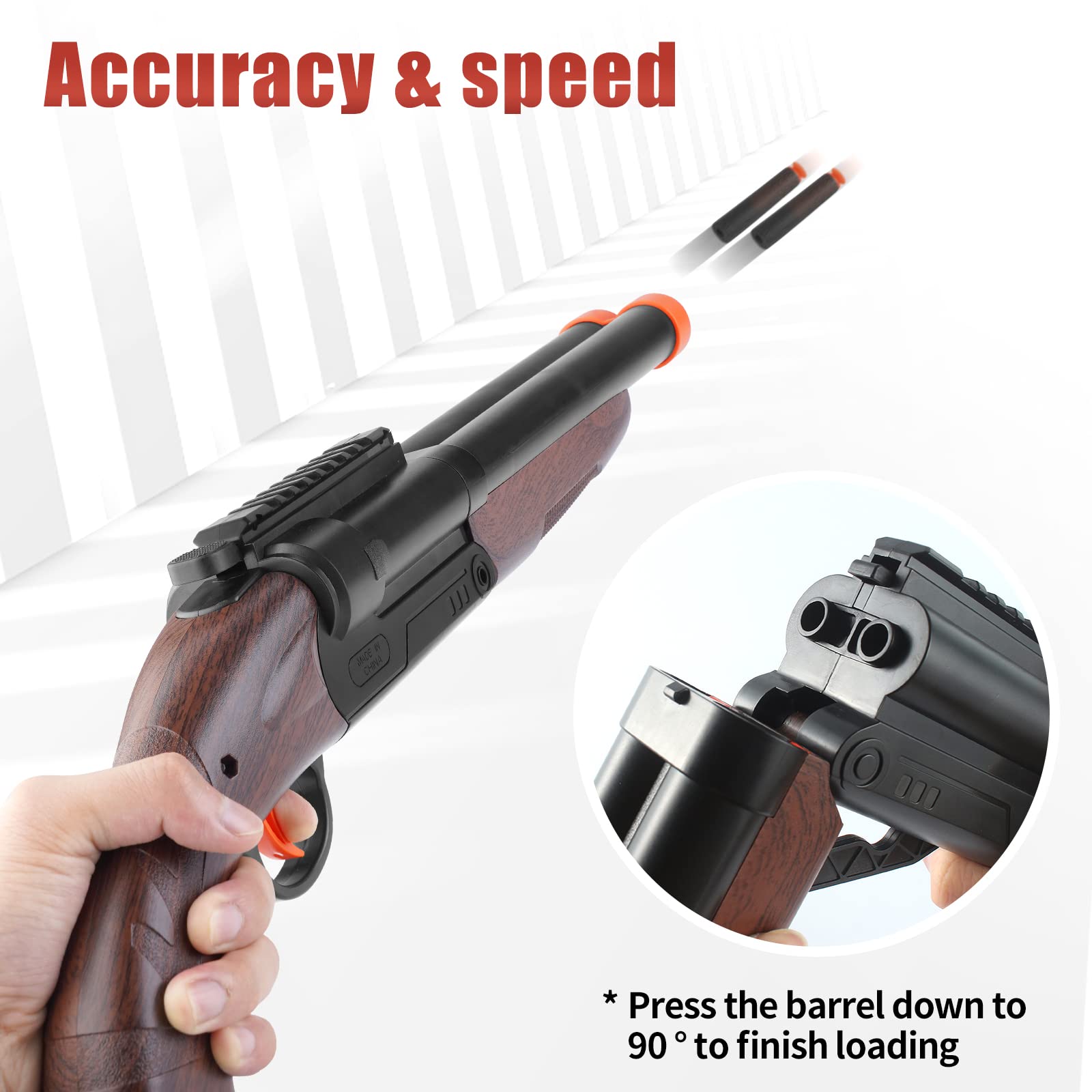 Buy Toy Gun Soft Bullet Educational Model Shooting Games for 6+ Boys ...