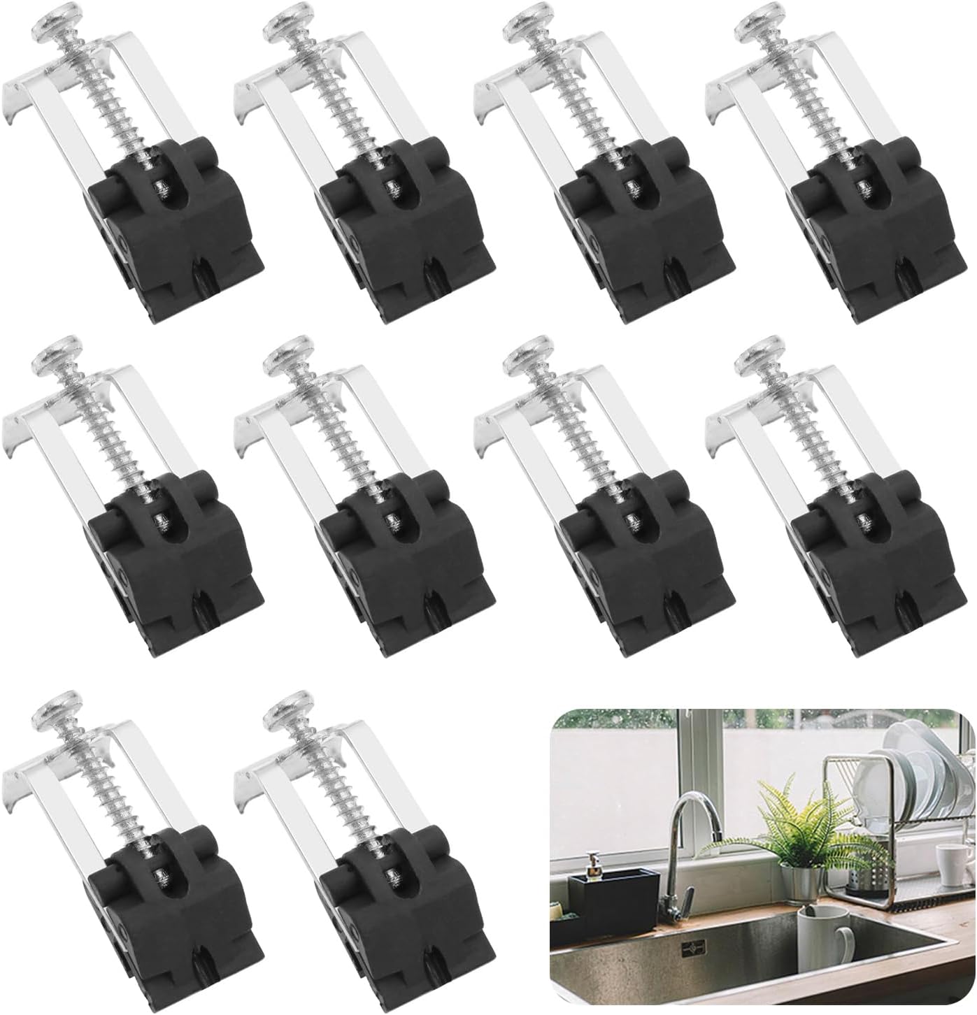 Crochets Fixation éVier Encastré Clips - Installation RéParation ...