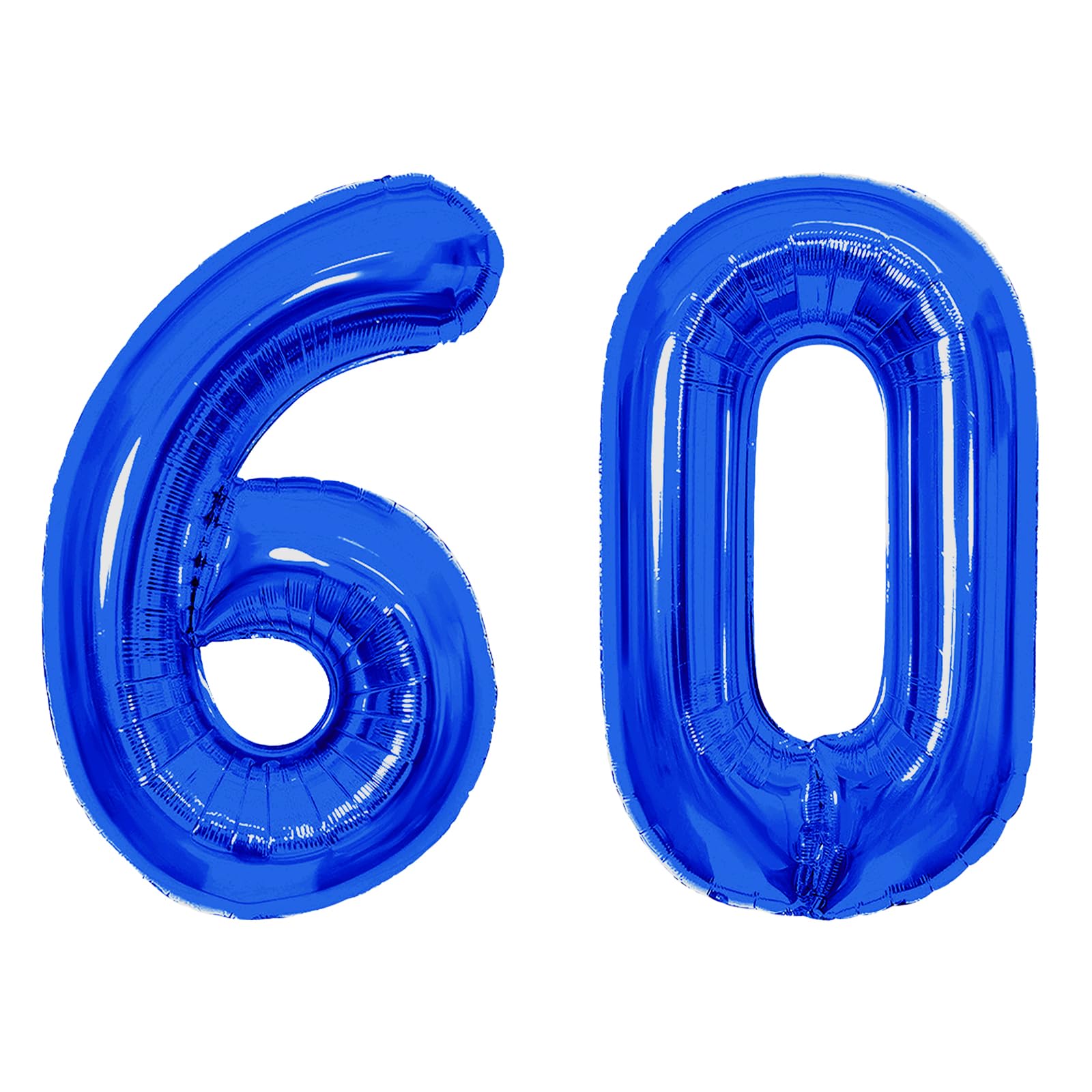 Amazon.com: 40 Inch Navy Blue 60 Number Balloons, Giant Jumbo Helium ...