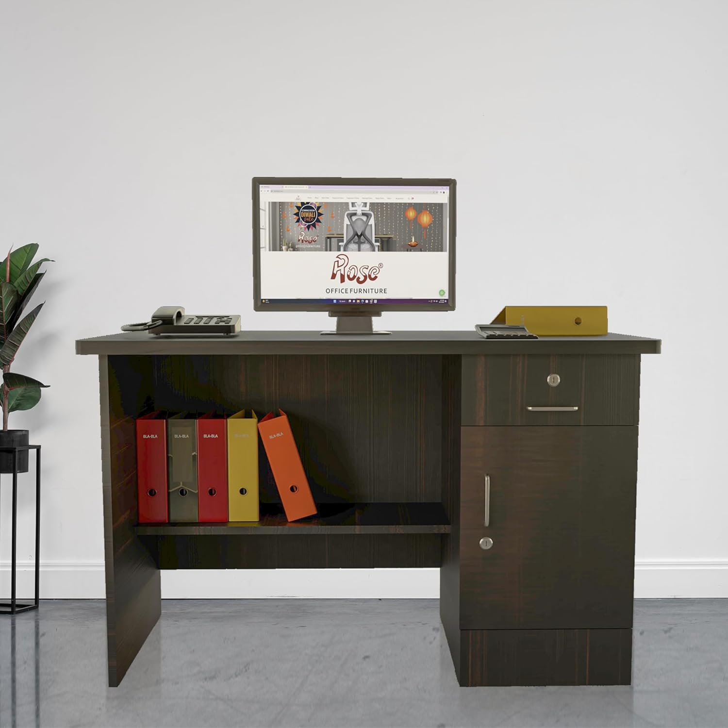 ROSE® Elan Study Table |1 Year Warranty| Study Table for Students ...