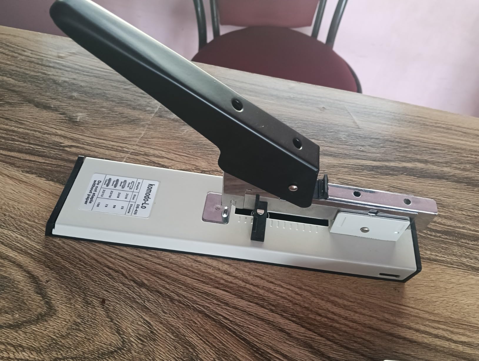 WALLZY Precise Alignment Big Stapler for Book Binding, 100 Pages Quick ...