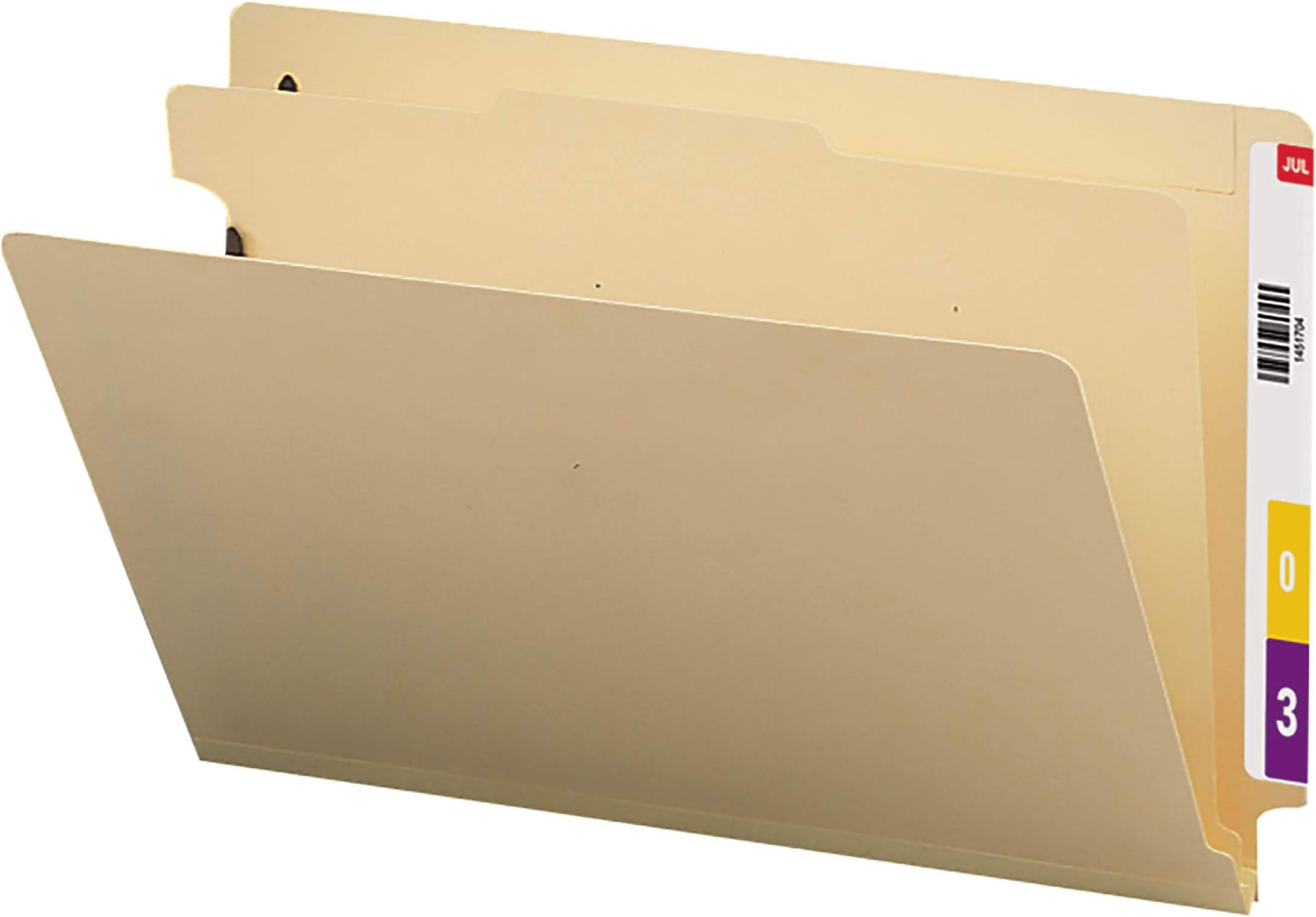 Amazon.com : Smead Manila File Backs with 2" Fastener, Letter Size ...