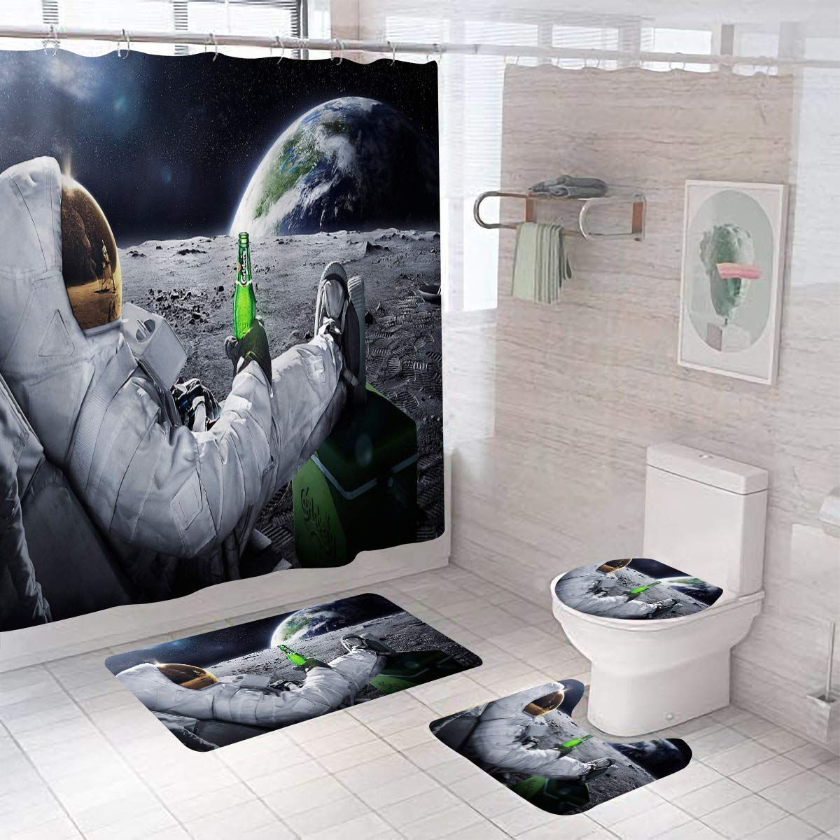 Astronaut Bathing