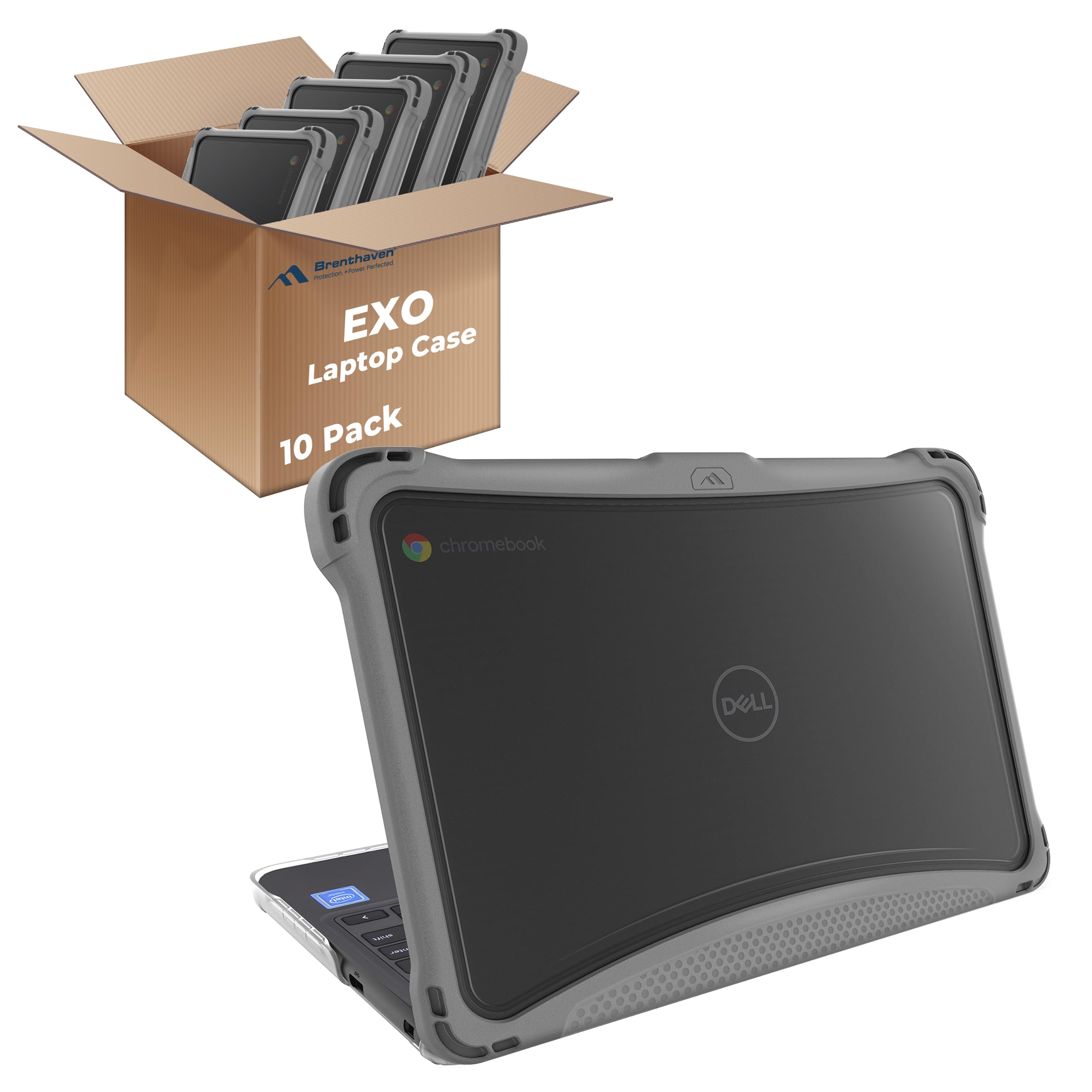 Amazon.com: Brenthaven EXO Hard Shell Laptop Case Fits Dell 3110/3100 ...