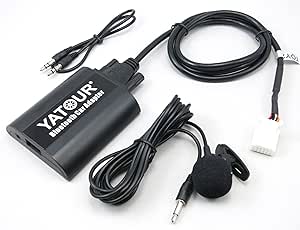 Amazon.com: VQP Bluetooth Car Adapter, CD Bluetooth Adapter for Car, 6 ...