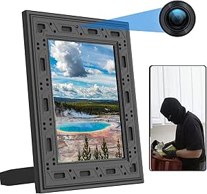 Amazon.com : GIIRKUUU Spy Camera Picture Frame - Hidden Camera 1080P ...