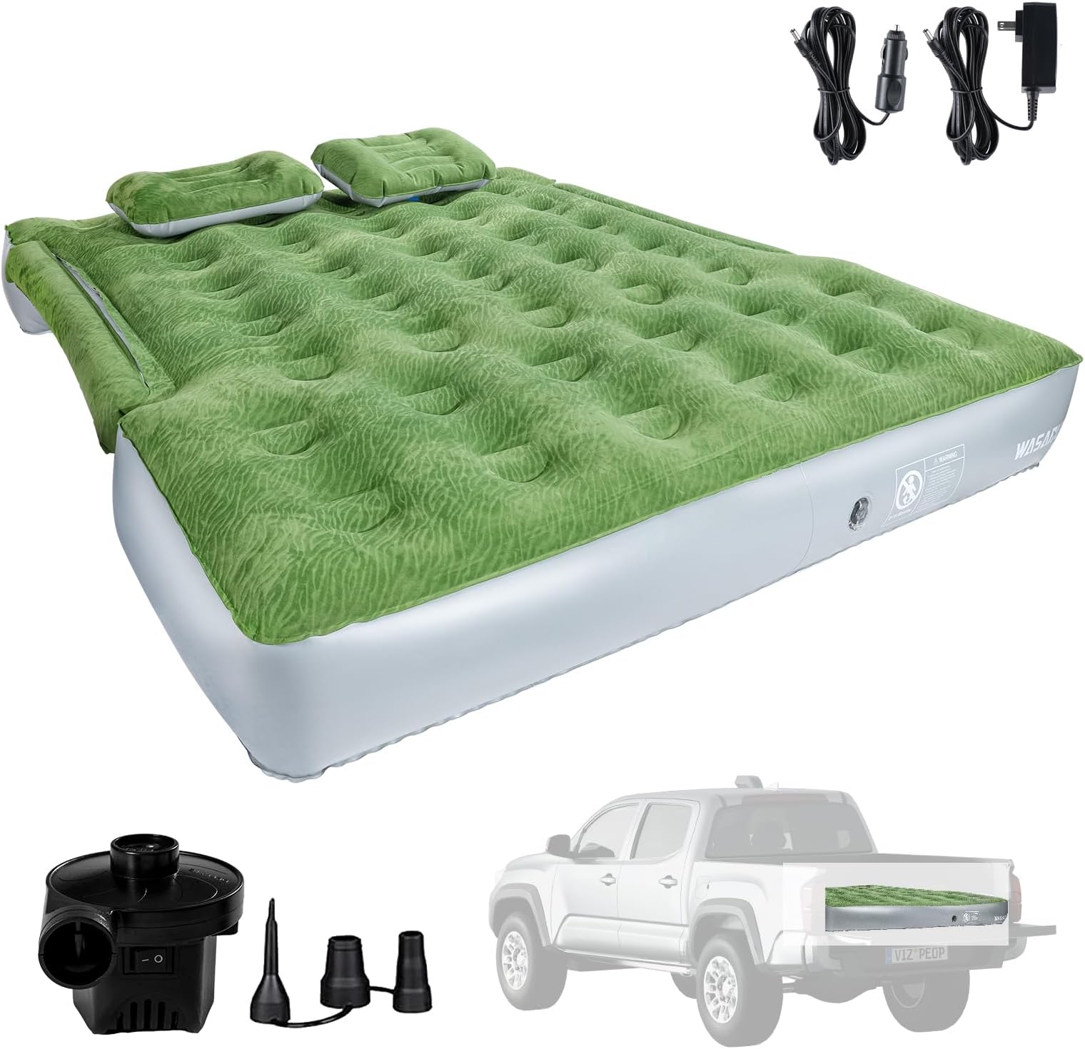 Amazon.com: Loninak Truck Bed Air Mattress 5.5-5.8 ft, Inflatable Air ...