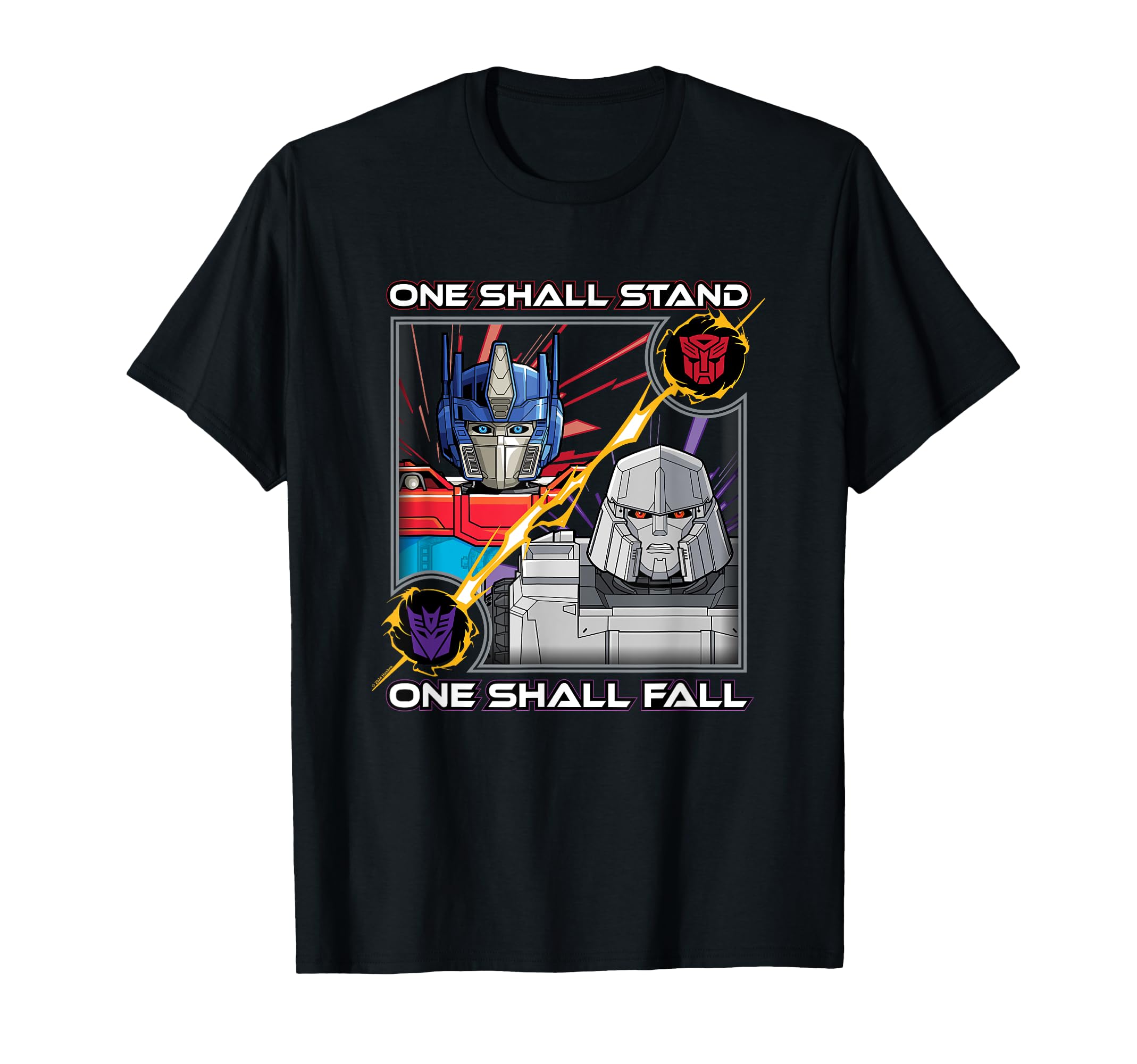 Amazon.com: Transformers One One Shall Stand One Shall Fall Poster T ...
