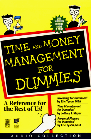Time and Money Management for Dummies (Audio Cassette): Tyson, Eric ...