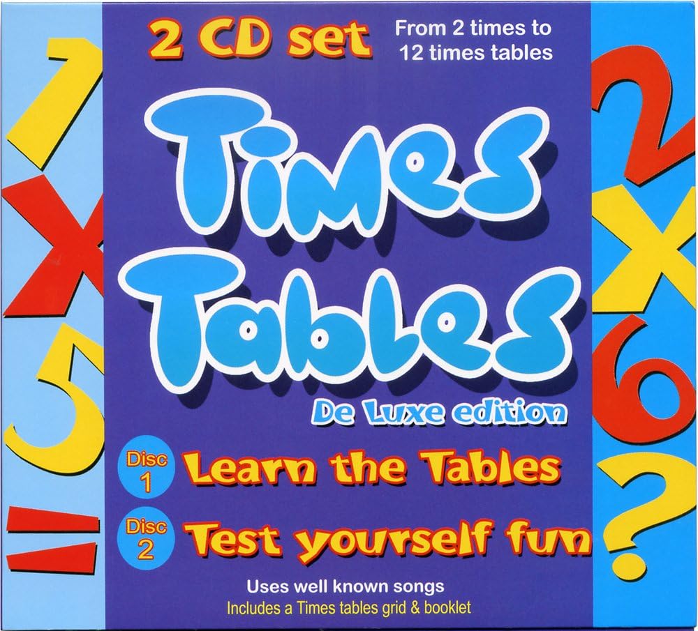 Times Tables [2CD Set With Booklet]: Amazon.co.uk: CDs & Vinyl