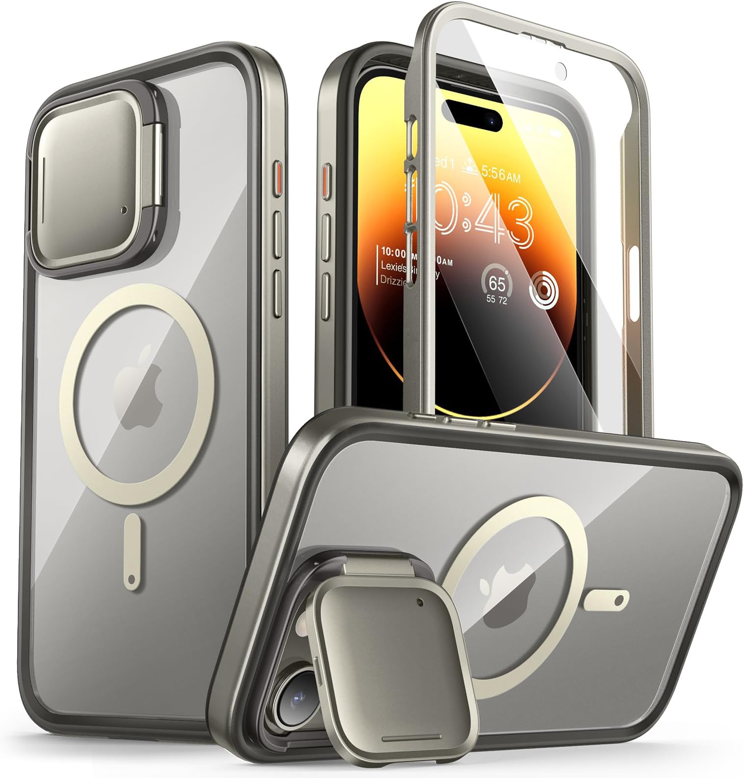 Amazon.com: i-Blason Magnetic for iPhone 15 Pro Max Case with Camera ...