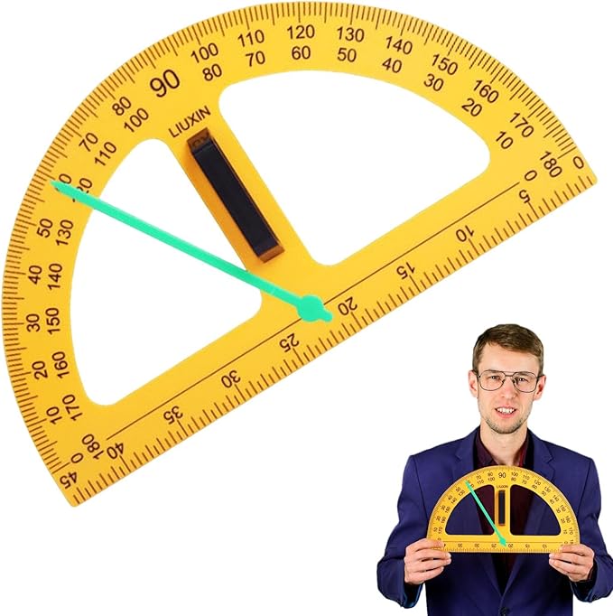 Large Classroom Protractor - Protractor Tool for Dry Erase Board - Big ...