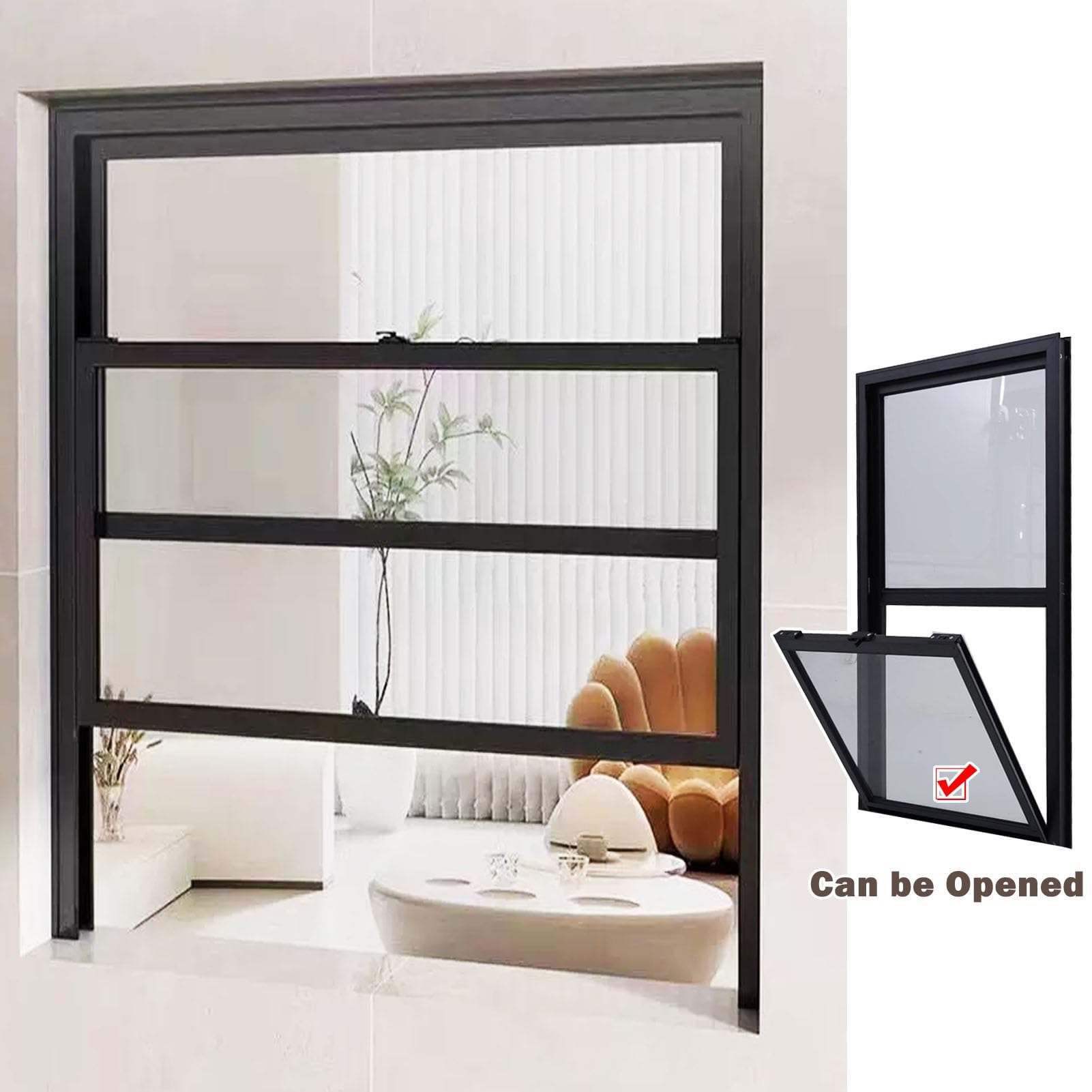 Commercial Aluminum Frame Windows