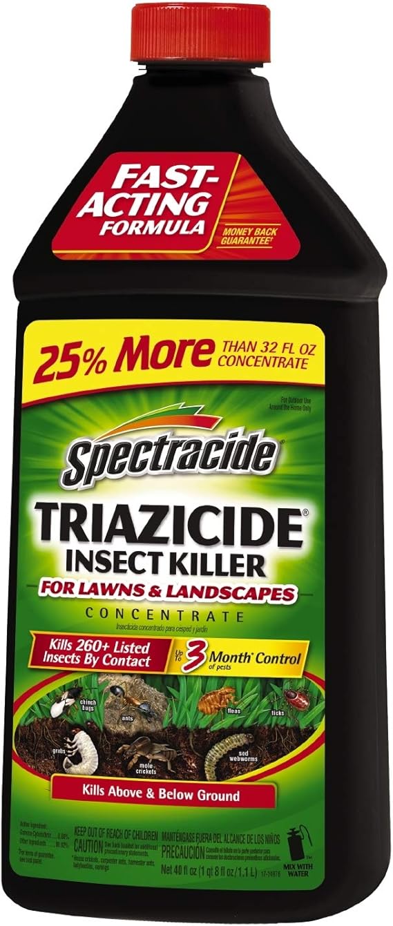 Amazon.com: Spectracide Concentrate Triazicide Lawn & Landscapes Insect ...