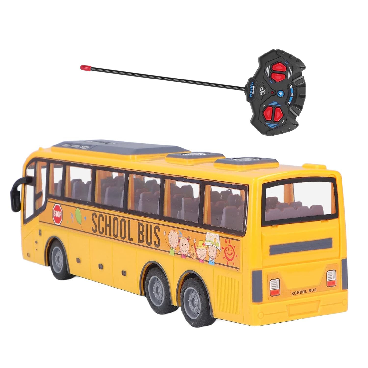 YECK Remote Control Bus Birthday Gift Funny Led Light Decoration Rc ...