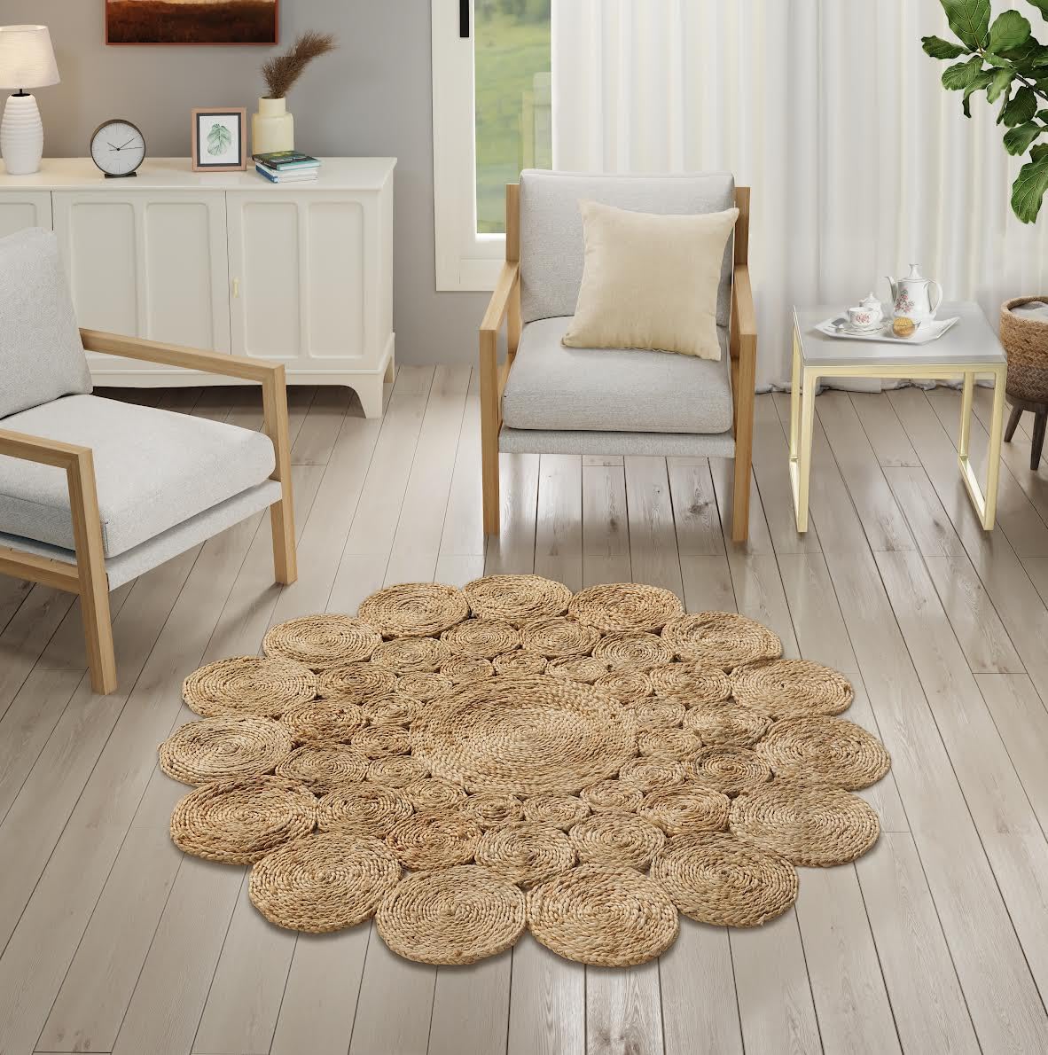 Safavieh Fifth Avenue Collection FTV110A Handmade Mid-Century