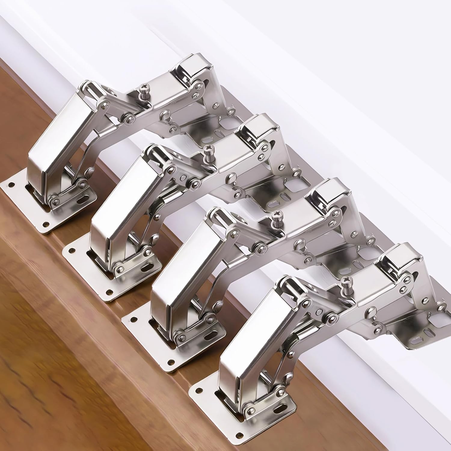 YUEZIYE 4pack 170 degree cabinet door hinge.Frameless kitchen wall ...