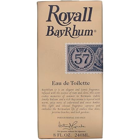Royall Bay Rhum 57 by Royall Fragrance for Men Eau de Toilette Spray 4.0 oz