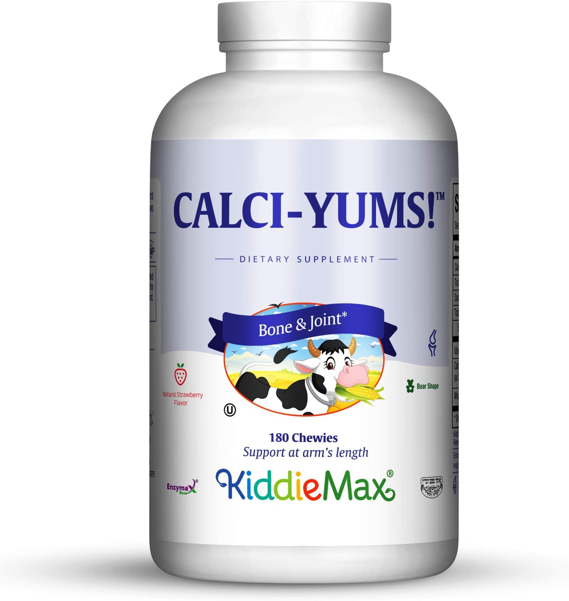 Amazon.com: Maxi Health KiddieMax Calcium - CalciYum! - Flavored ...