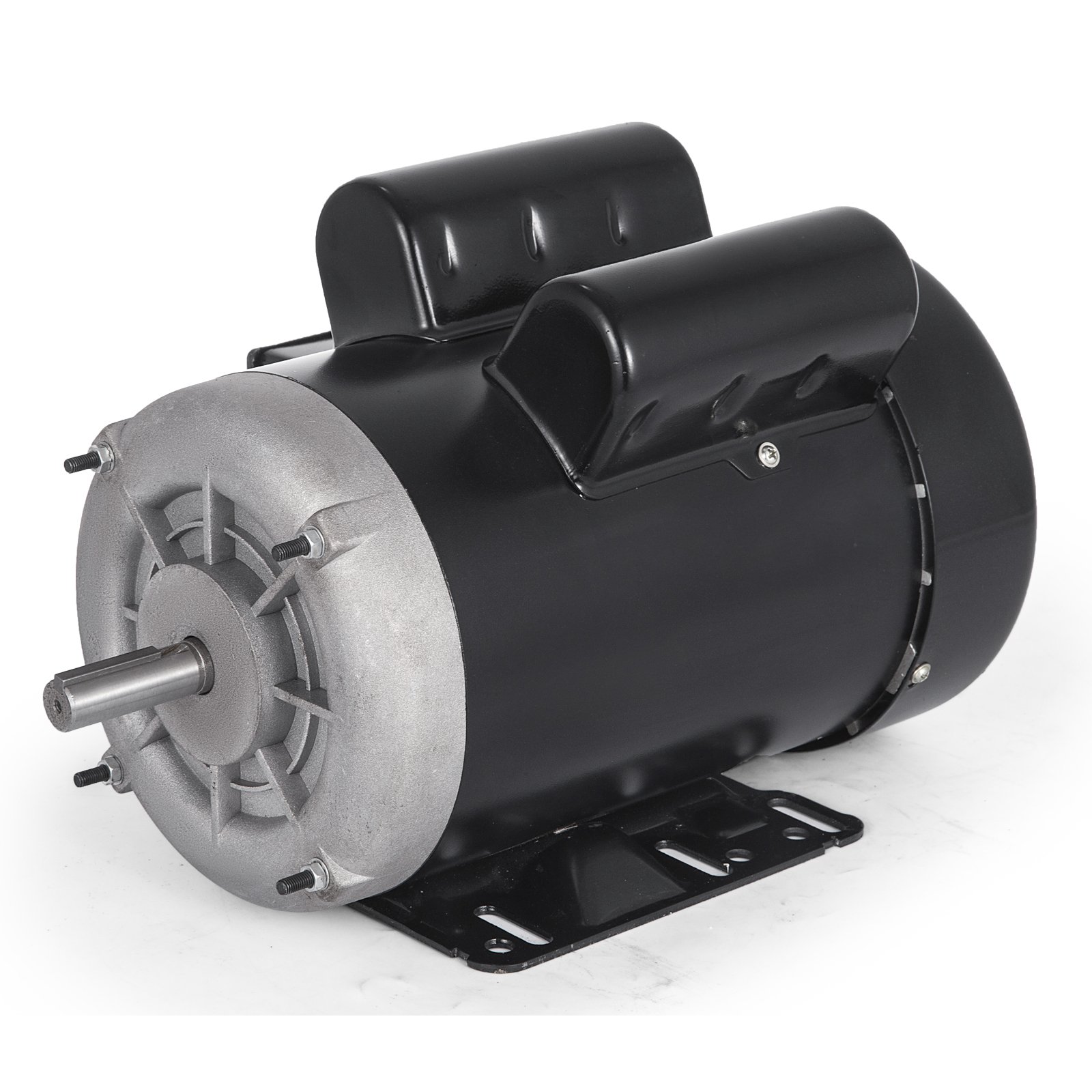 VEVOR Electric Compressor Motor, 1.5 HP, Single Phase Electric Motor ...