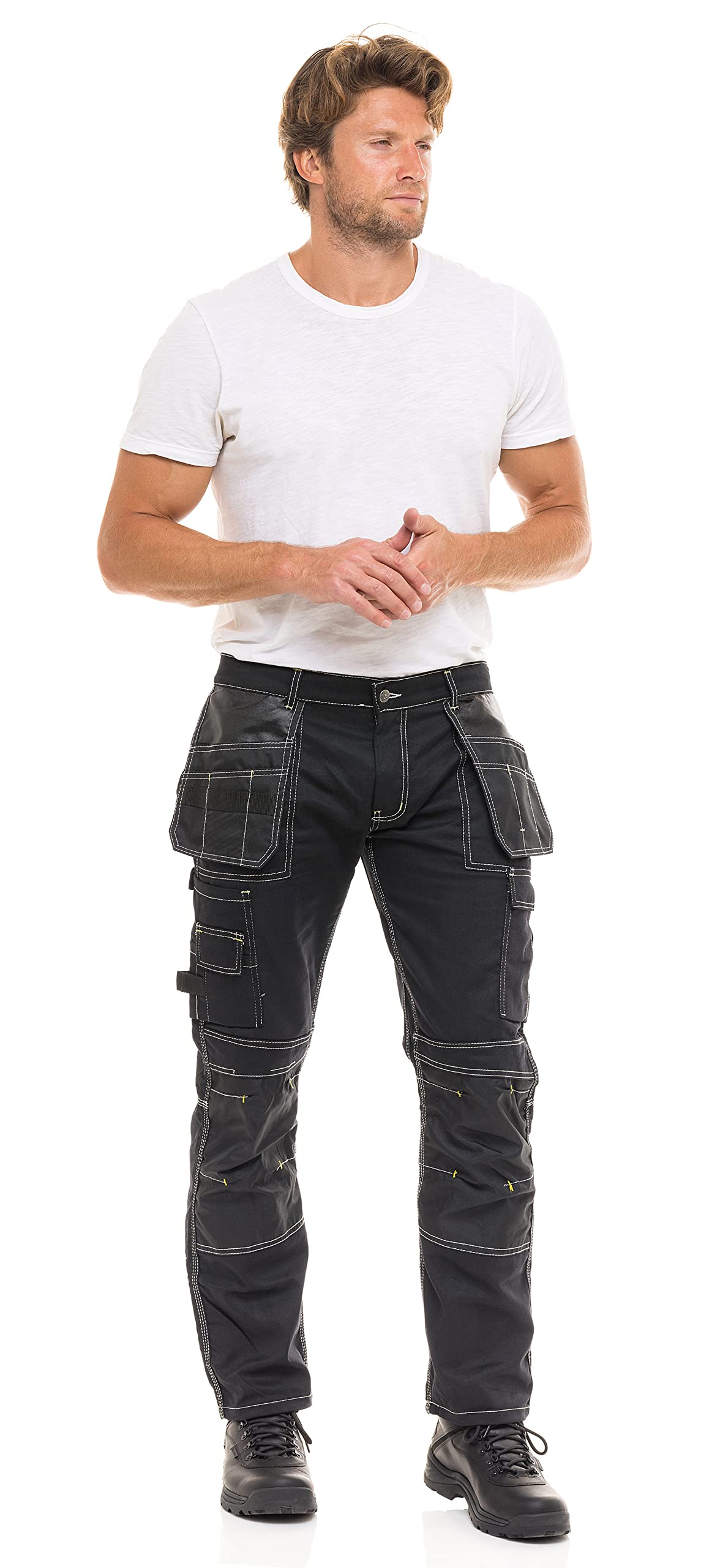 Snapklik.com : FASHIO FF Mens Construction Pants Tactical Field Pants ...