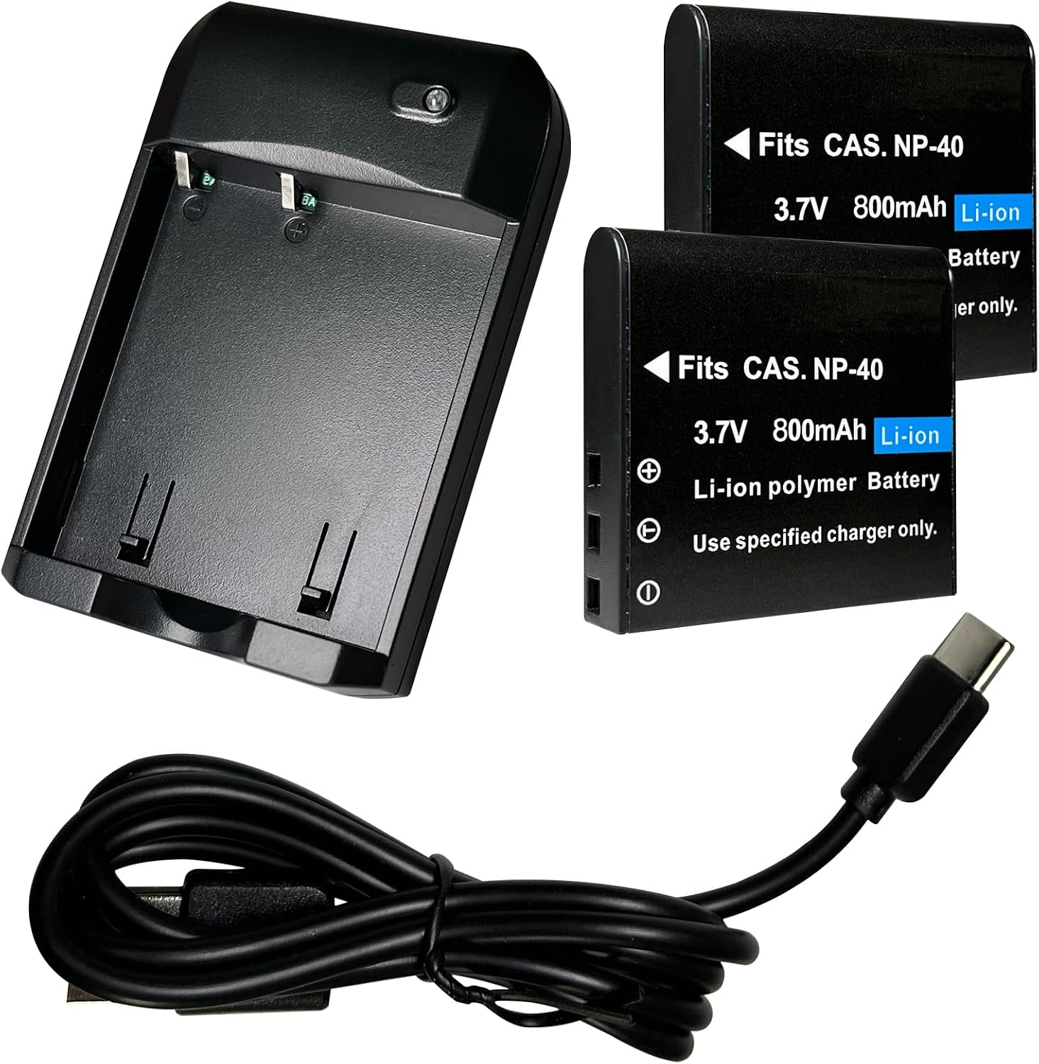 Amazon.com : NP-40 Battery Charger, Digital Camera Battery Charger with ...