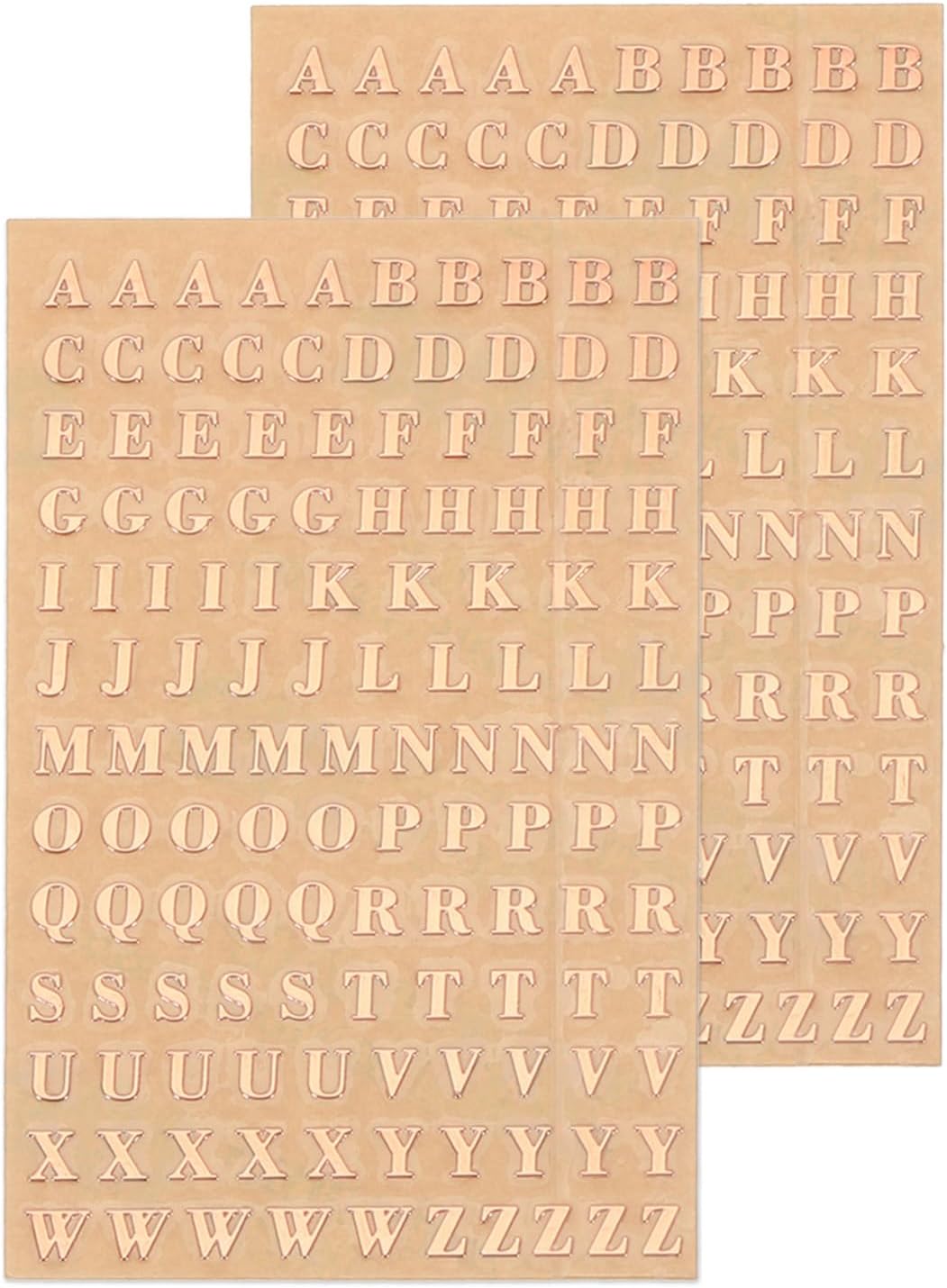 Amazon.com: MECCANIXITY 2 Sheets Letter Resin Stickers 3D Small A to Z ...