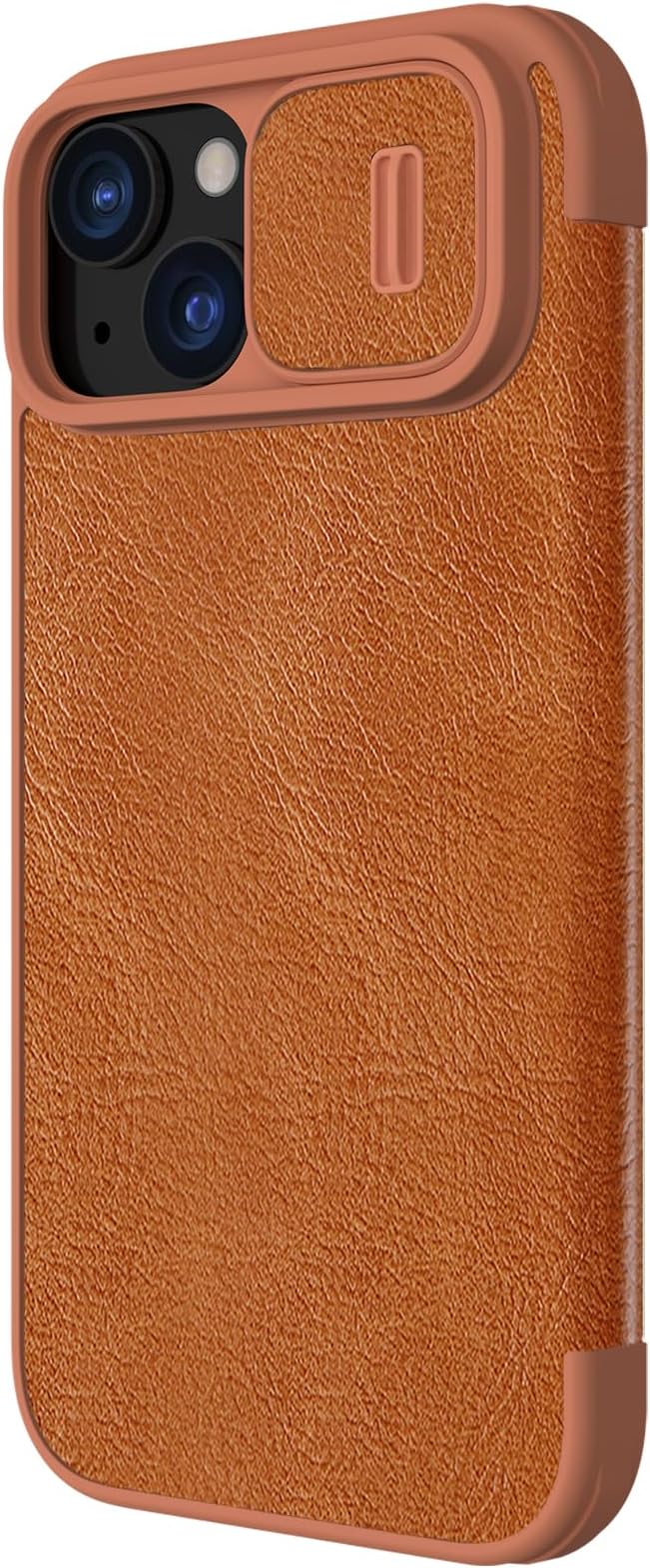 Nillkin Case for Apple iPhone 15 Pro Max (6.7" Inch) Qin Pro Camshield ...