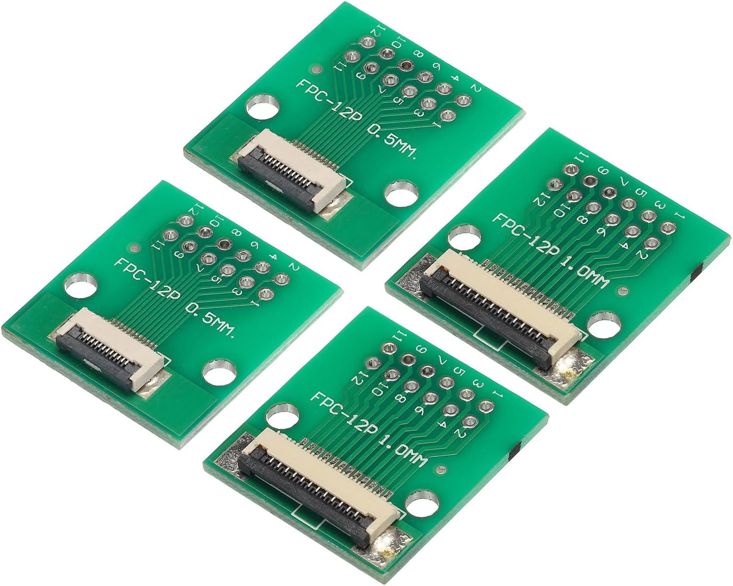 Amazon.com: MECCANIXITY FPC FFC PCB Converter Board 12P 0.5mm on Socket ...