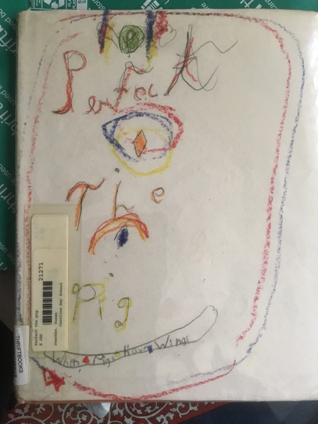 Perfect the Pig (Reading Rainbow Book): Jeschke, Susan, Jeschke, Susan ...