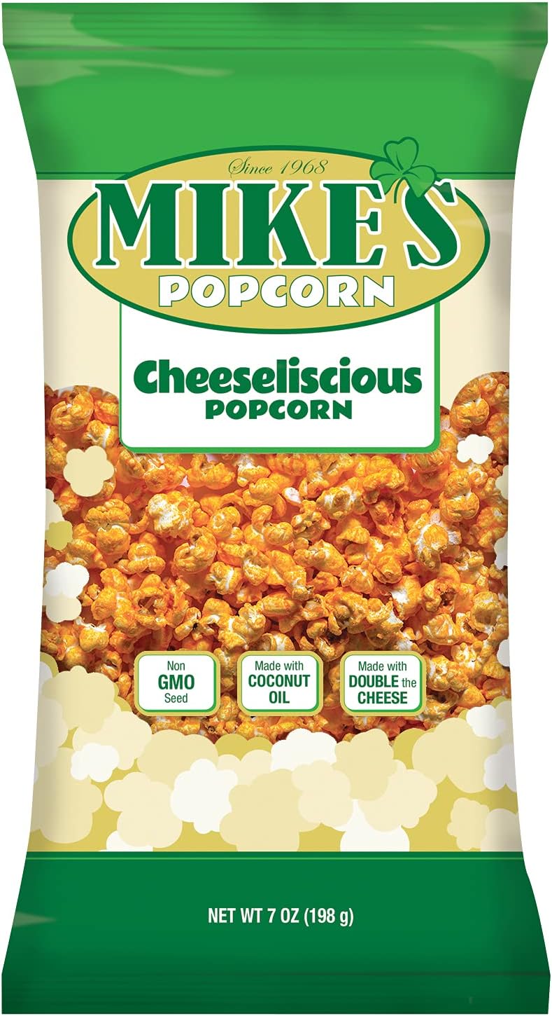 Amazon.com: Mike's Popcorn Cheeseliscious Popcorn, 7-Ounce