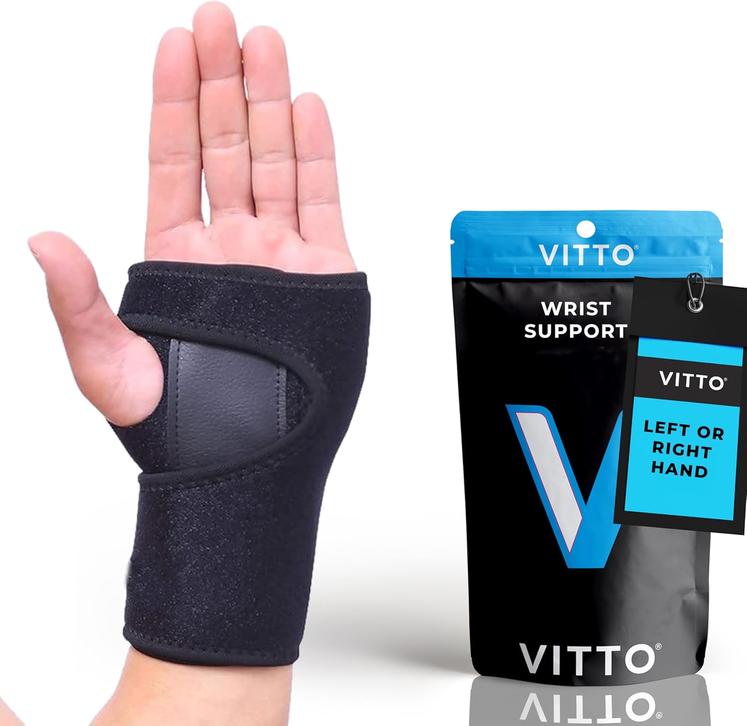 VITTO Wrist Support - Arthritis, RSI, Sprain, Fracture, Carpal Tunnel ...