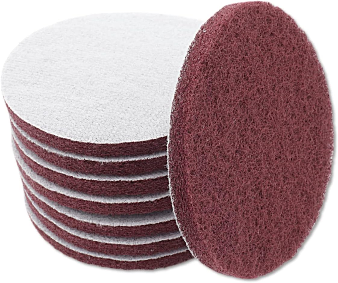 Amazon.com: Joyangy 8pcs 5 Inch Nylon Scrubber Scouring Pads Drill ...