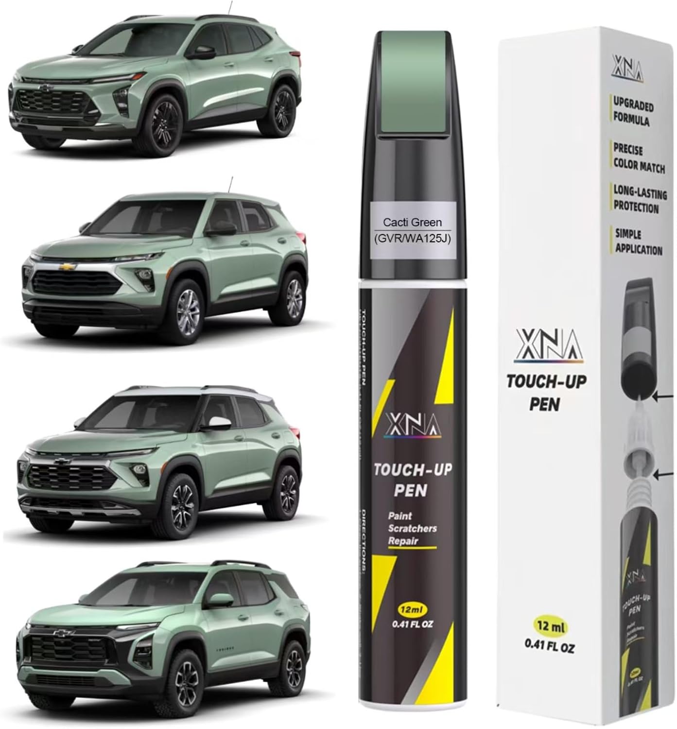 Amazon.com: XNA Car Touch Up Paint (Cacti Green(GVR/WA125J)) for ...