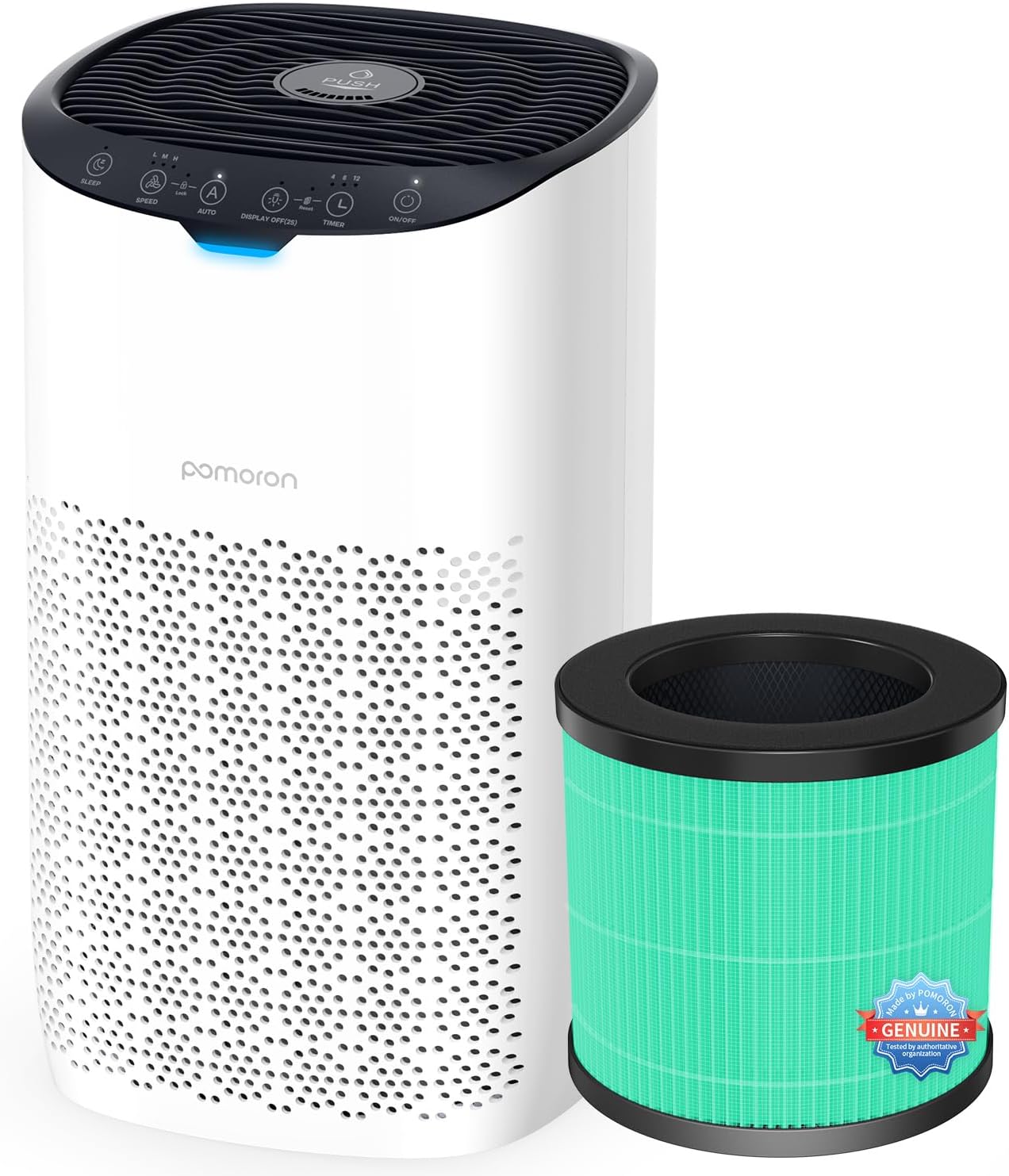 Amazon.com: POMORON MJ003HD Air Purifier for Home(One 3-Layer Original ...