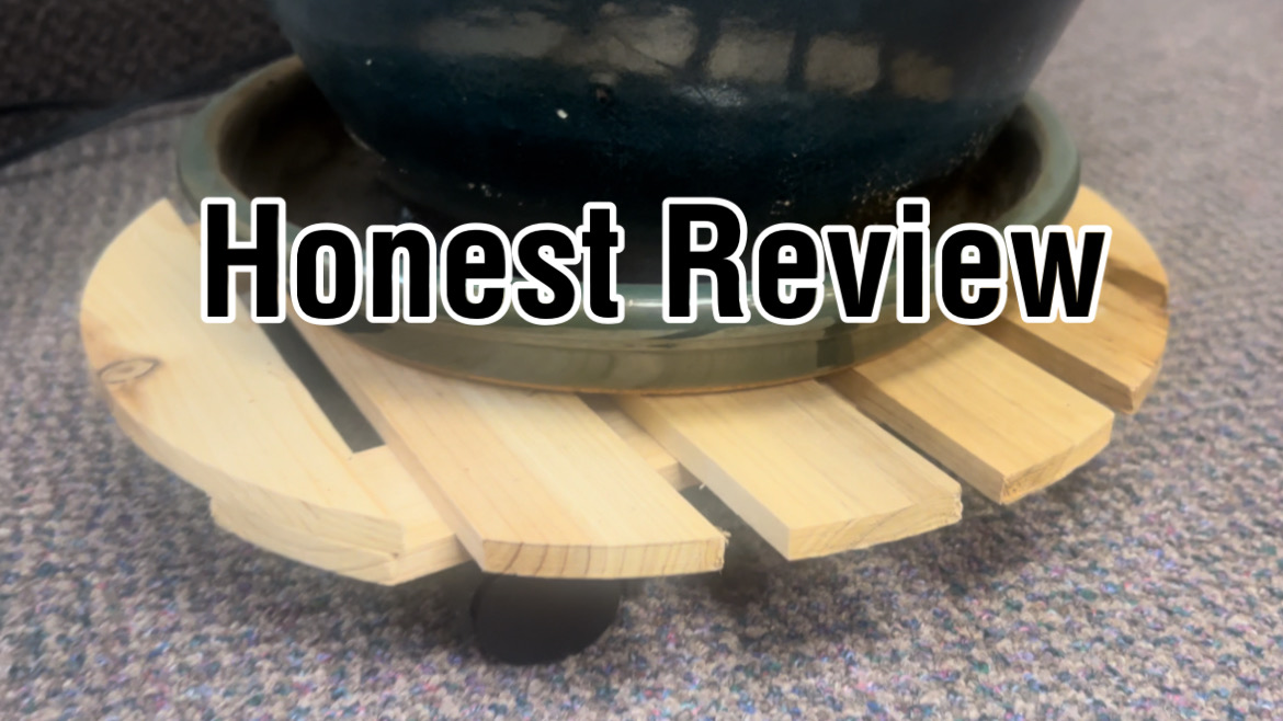 Watch Honest Review Plant/Flower Caddy with Wheels on Amazon Live