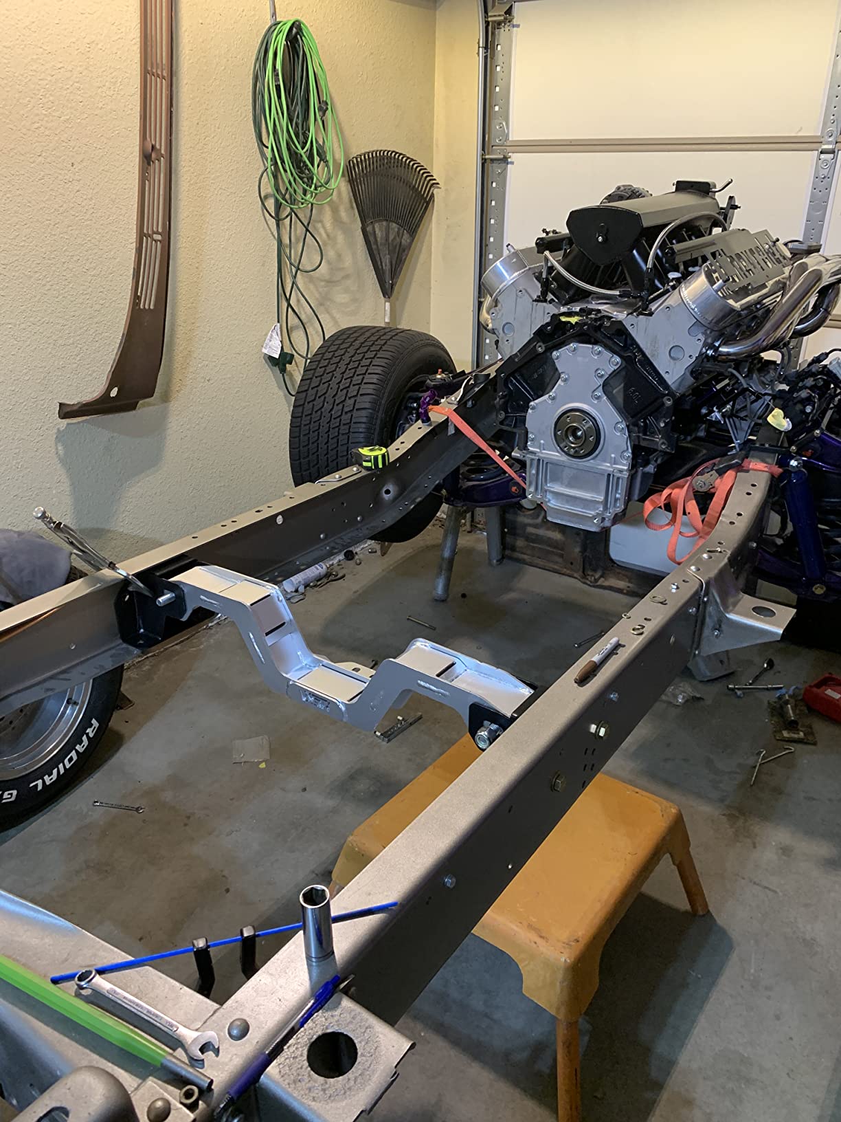 $17/mo - Finance ELITEWILL LS Swap Transmission Crossmember with Black ...