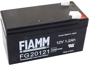FIAMM Battery as a replacement for lead battery FG20121, 12 V, 1.2 Ah ...