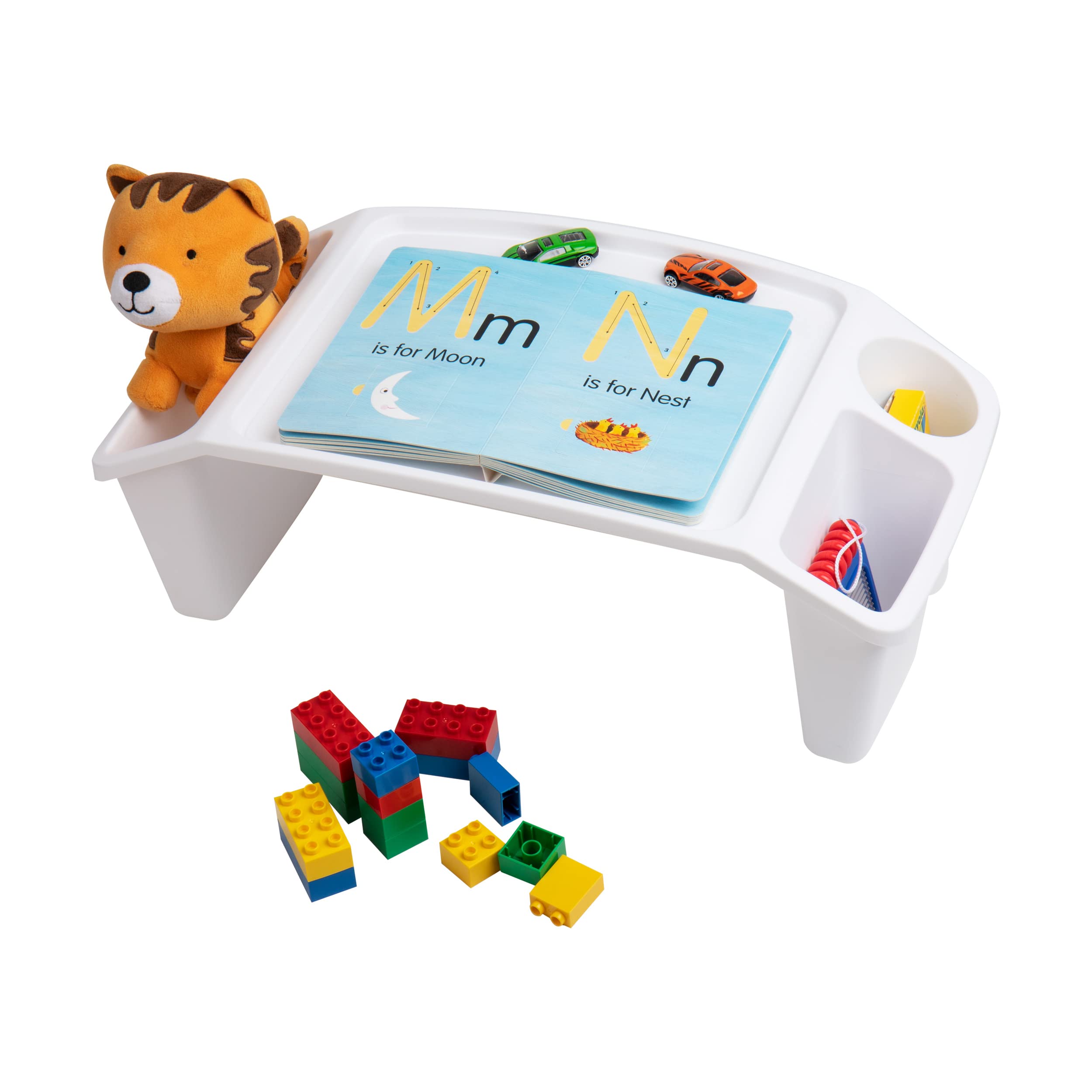Snapklik.com : Kids Lap Desk, Activity Tray, Drawing, Stackable ...