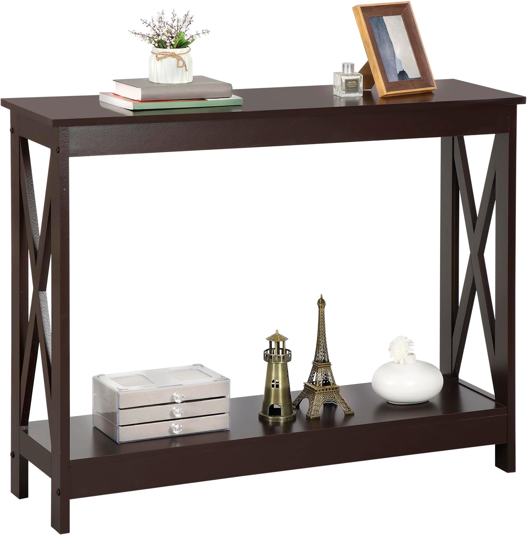 Amazon.com: GAOMON Small Console Table, 31.5" L x 11.8" W x 31.8" H ...